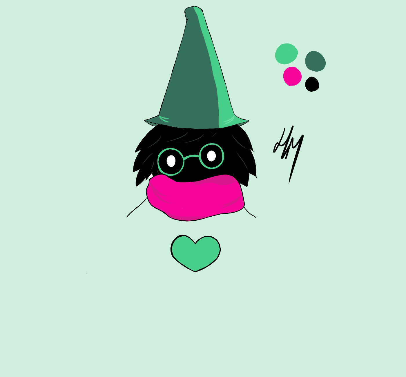 ArtStation - Deltarune Ralei Speedpaint