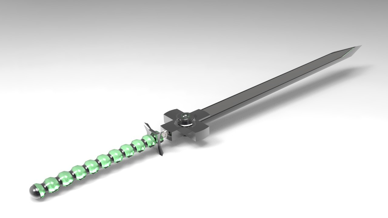 ArtStation - Sci-fi Sword design