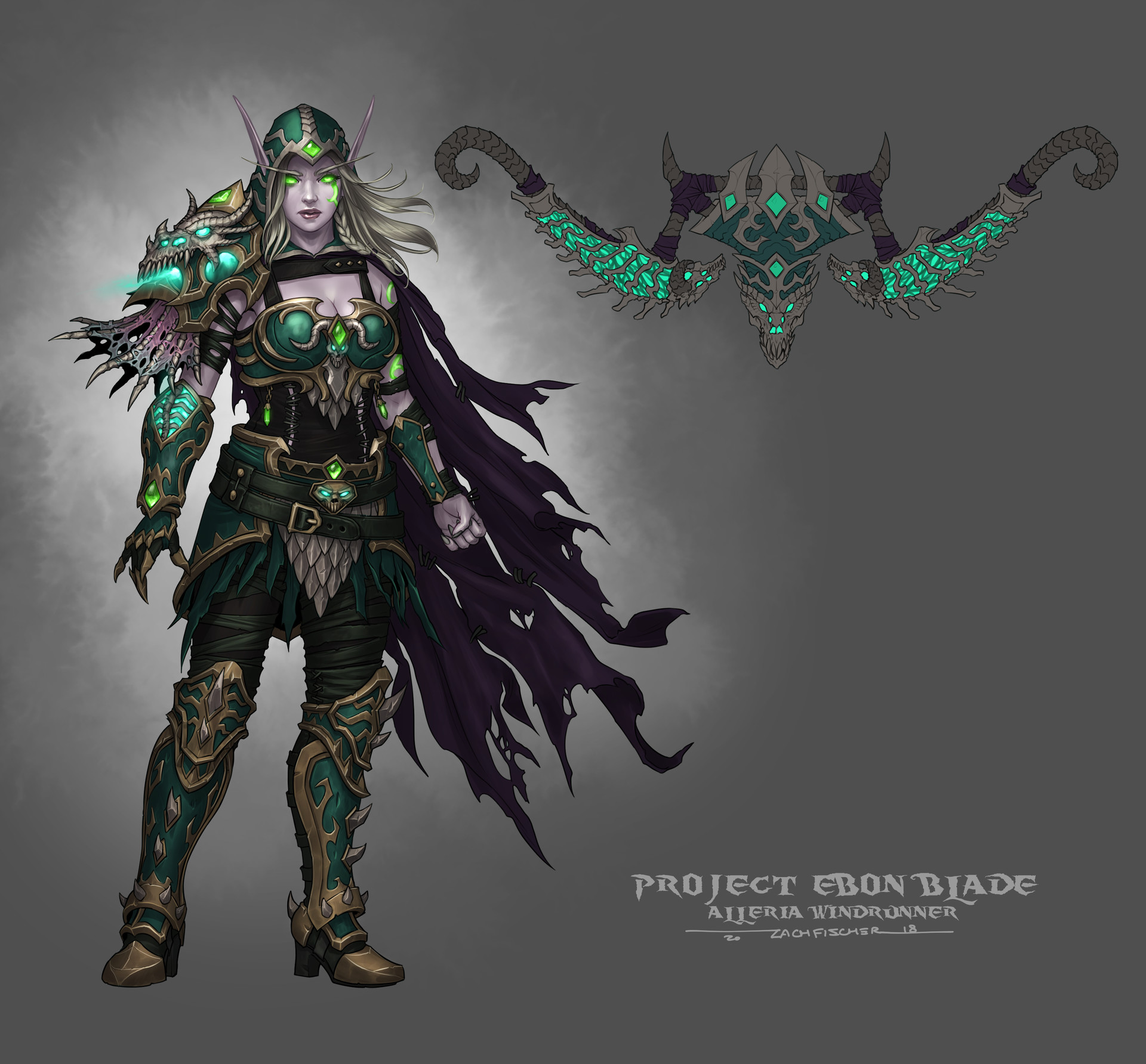 Zach Fischer - Project Ebon Blade