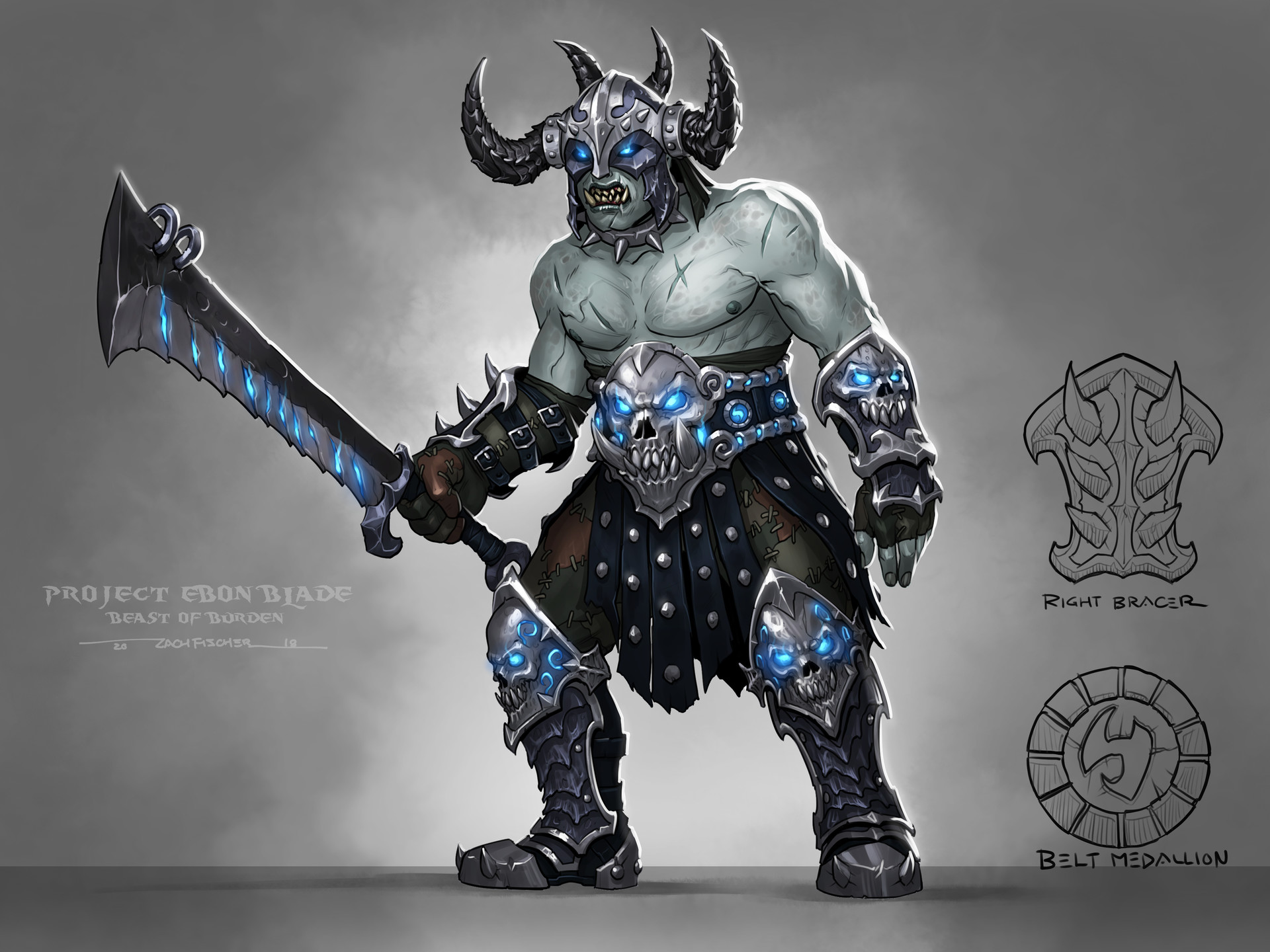 Zach Fischer - Project Ebon Blade