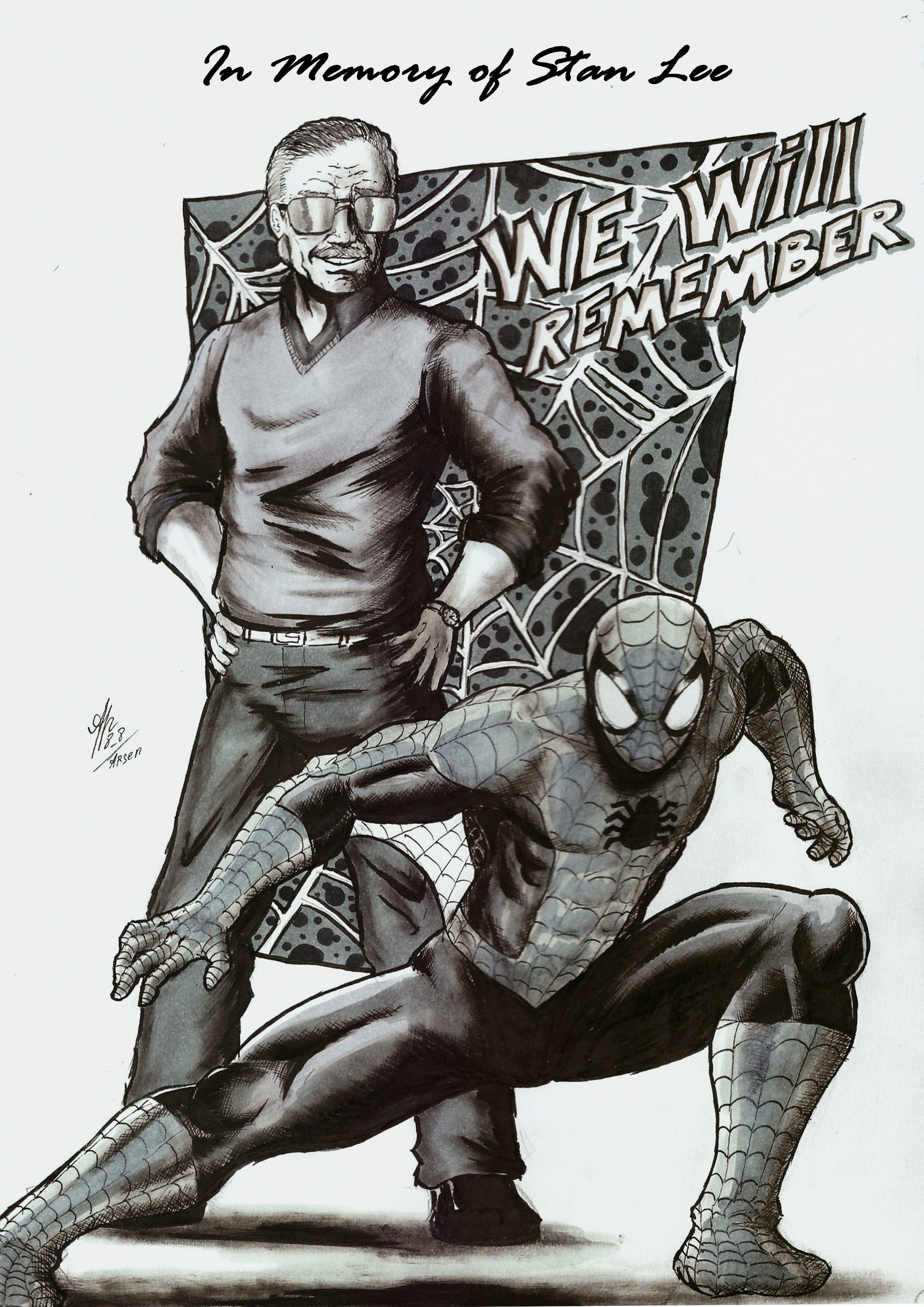 Artstation In Memory Of Stan Lee