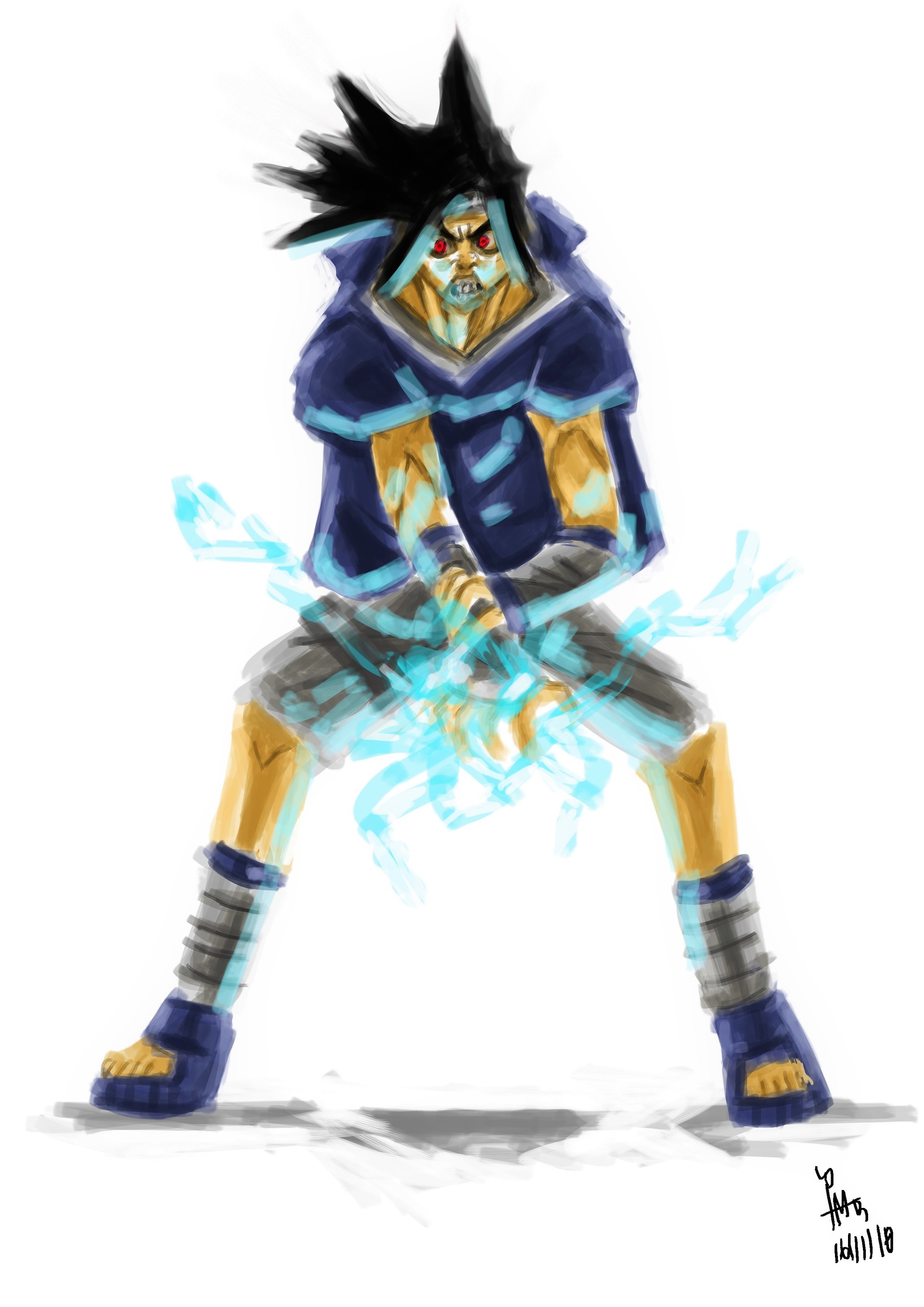 ArtStation - Crazy Sasuke!