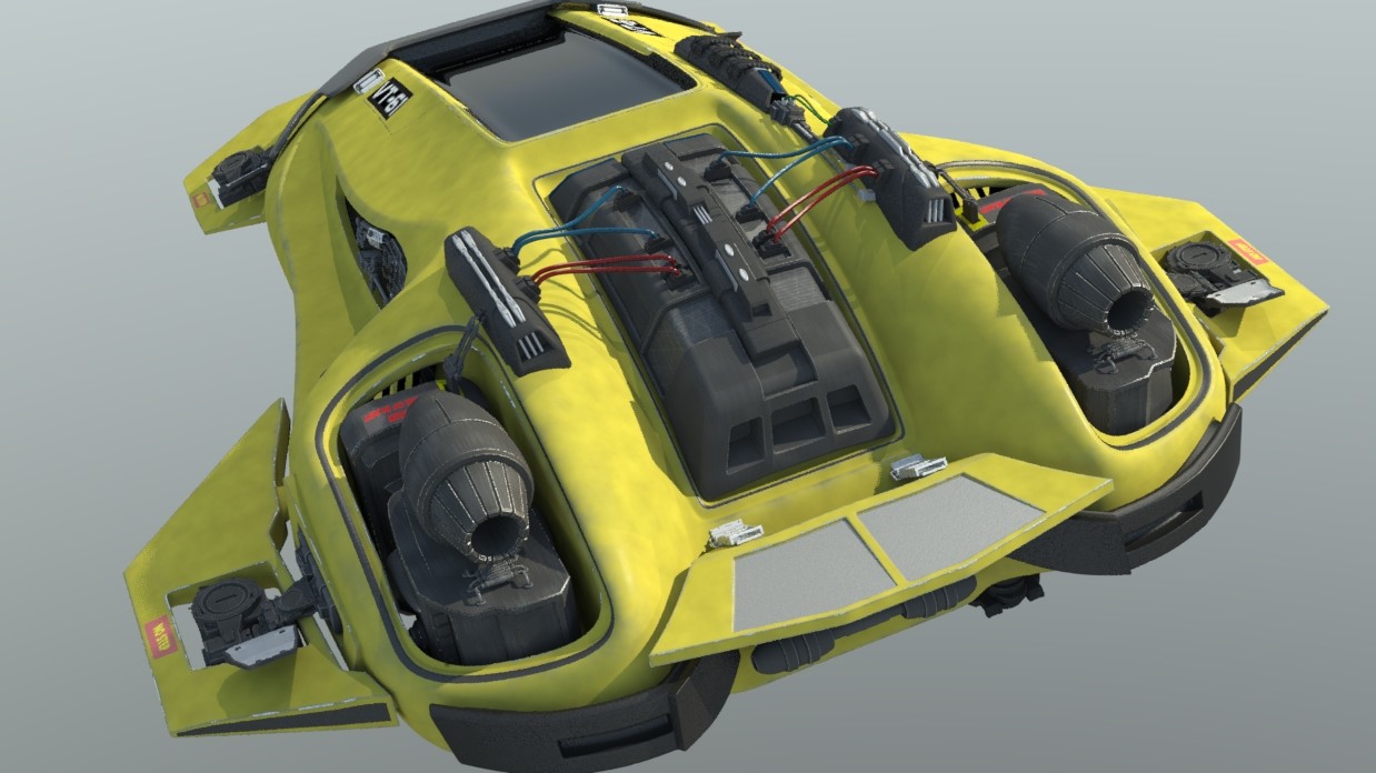 Tony Celliers - Concept hover car