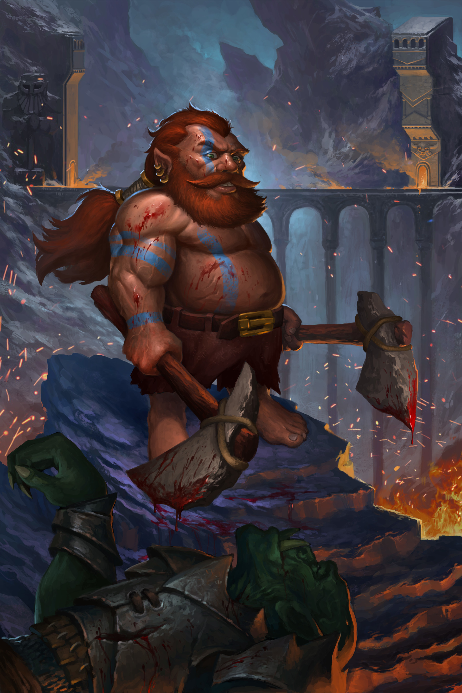 dwarf angry