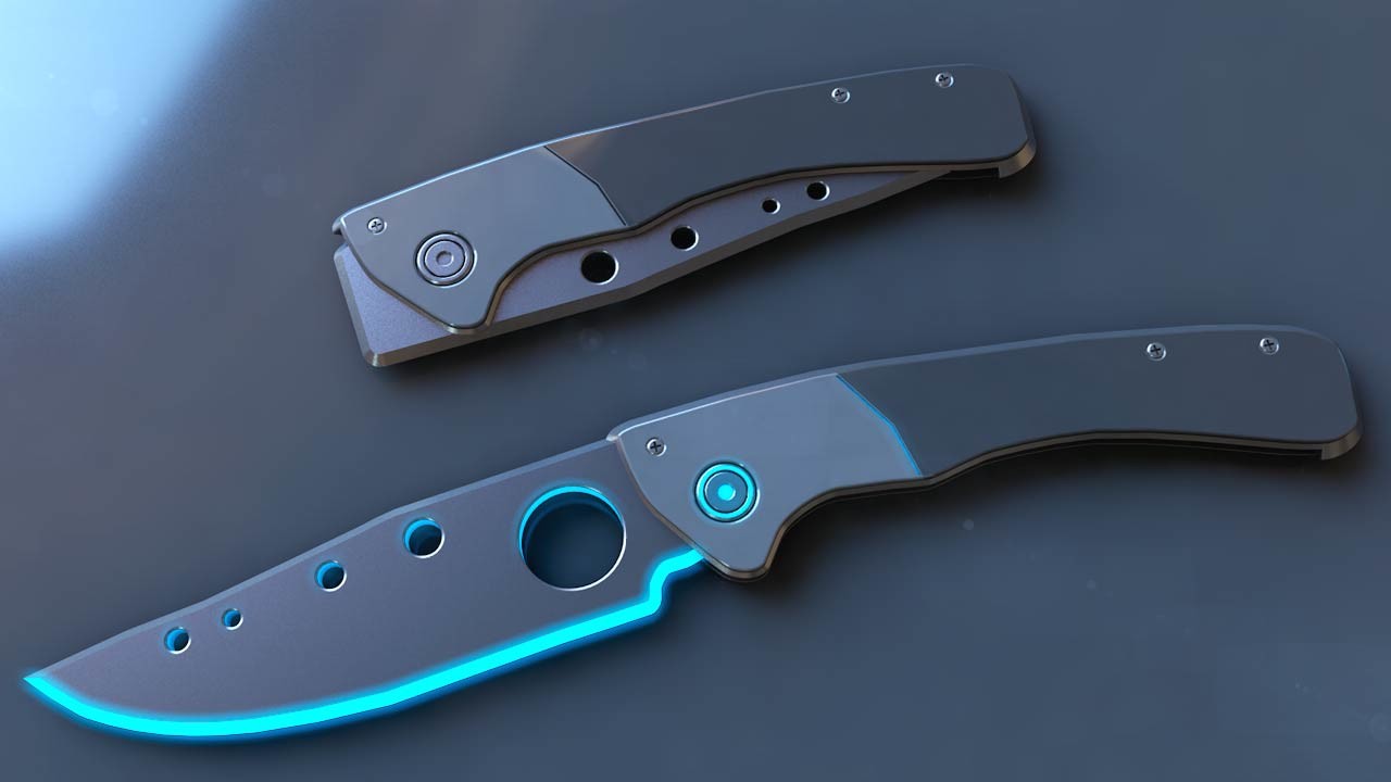 ArtStation - Cyber knife