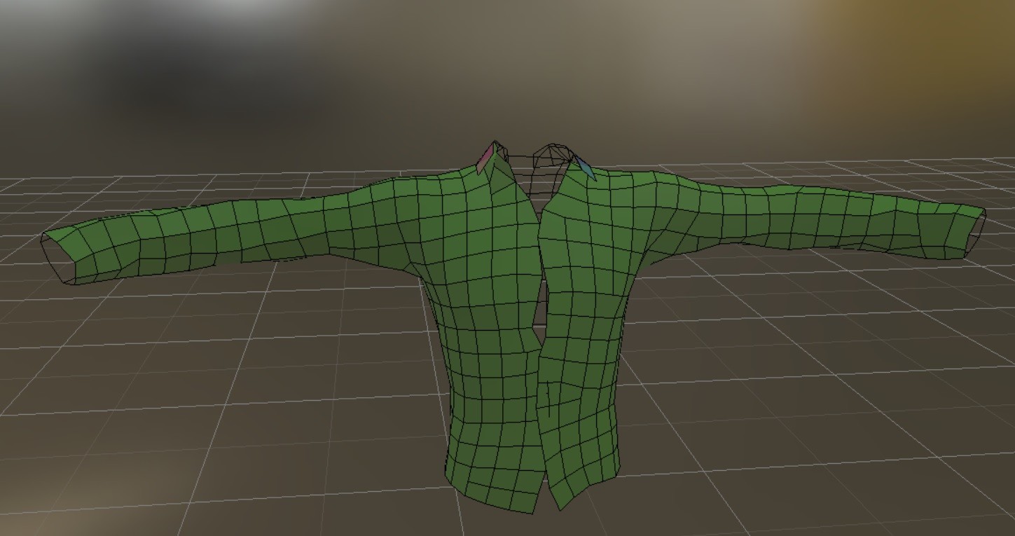 ArtStation - Retopology and low poly game character