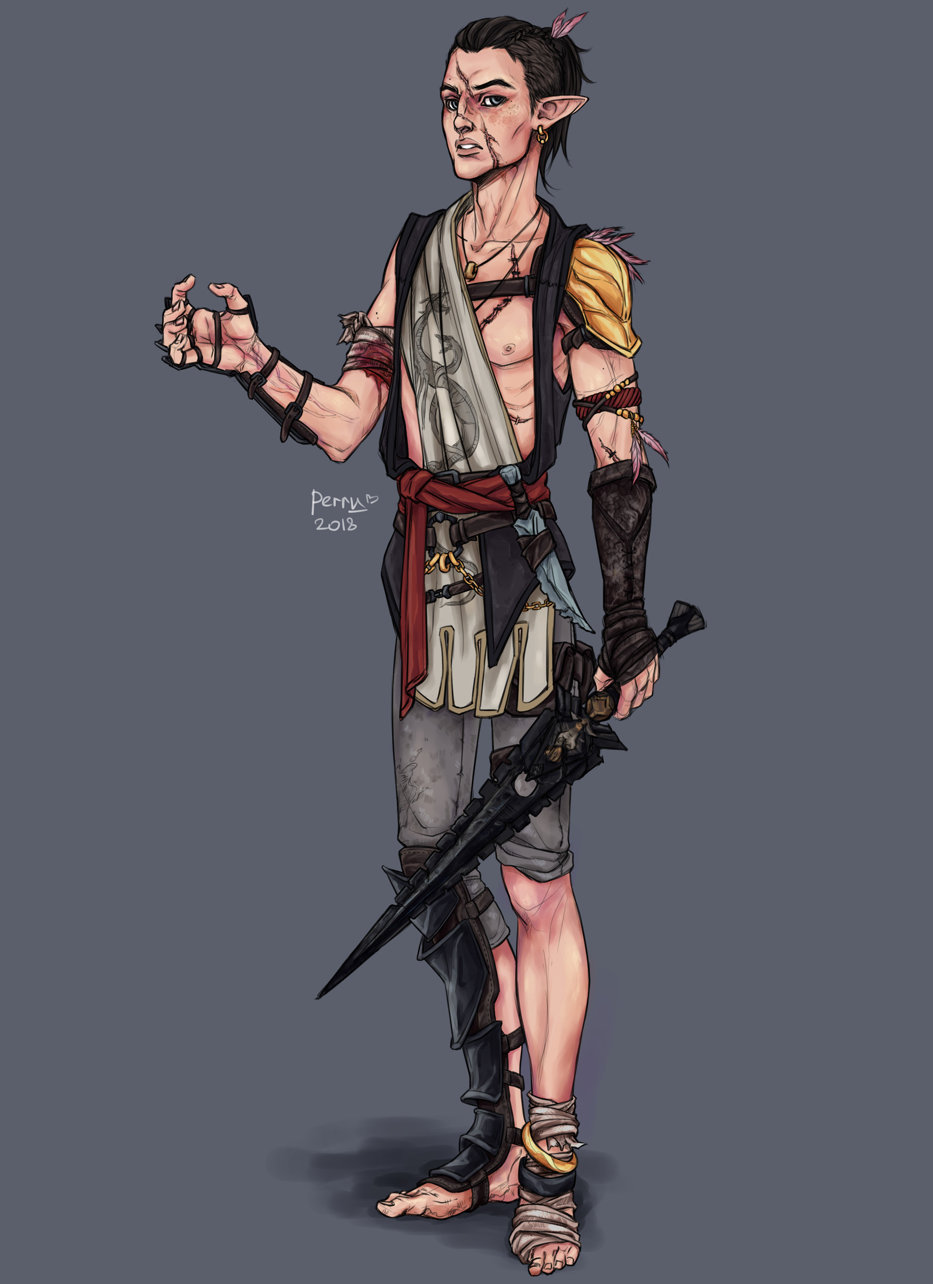 ArtStation - Rem - my precious elf