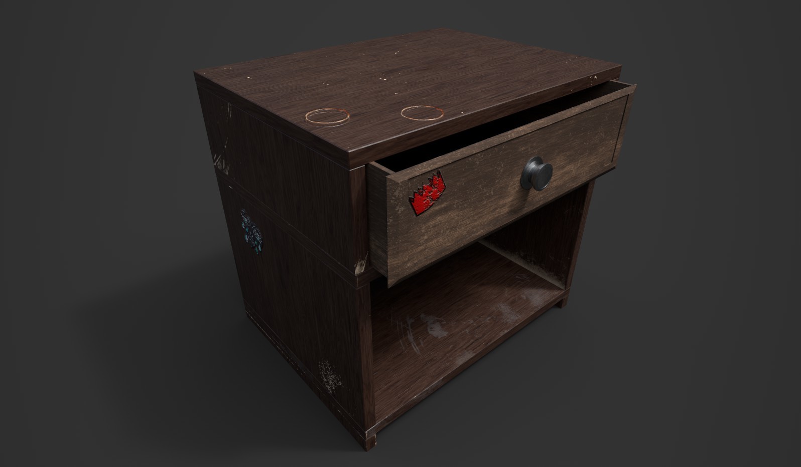 ArtStation - Bedside Table