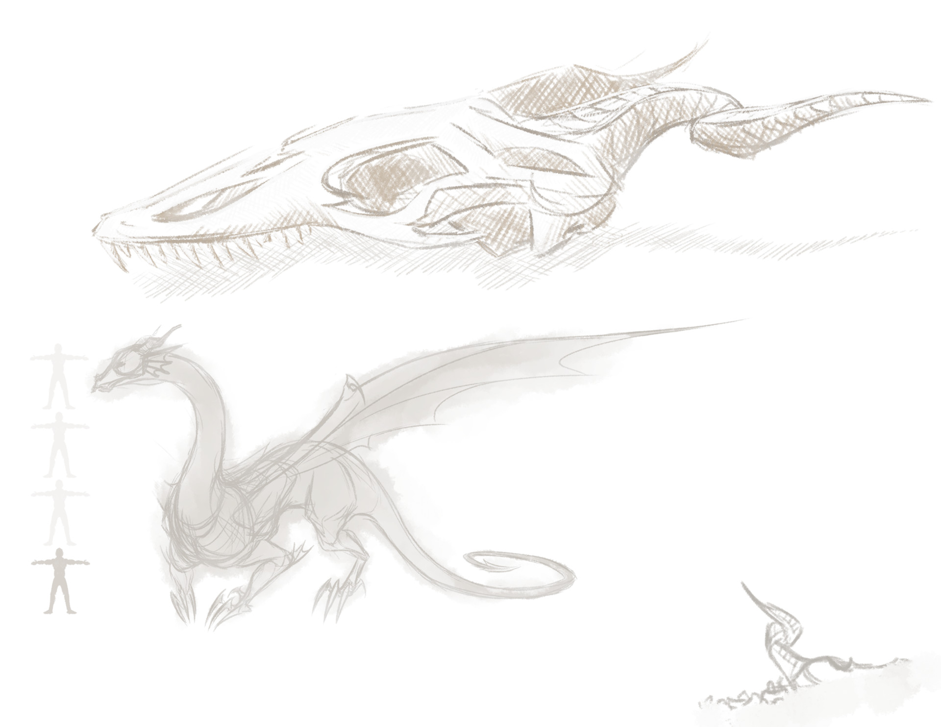 Tasch Ritter - Evermore Lore - Aged Research Sketches