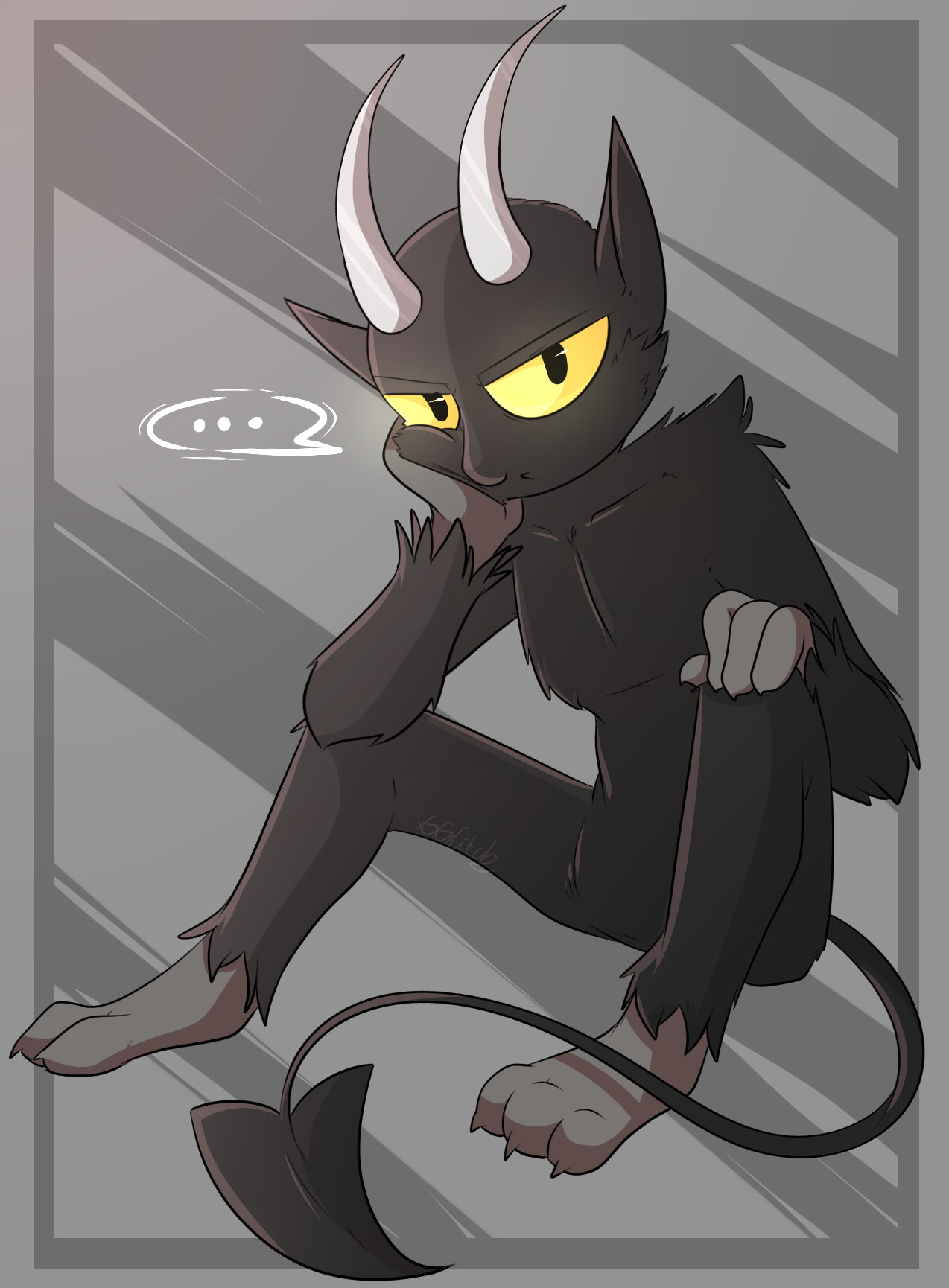 ArtStation - Cuphead - "He's waiting."