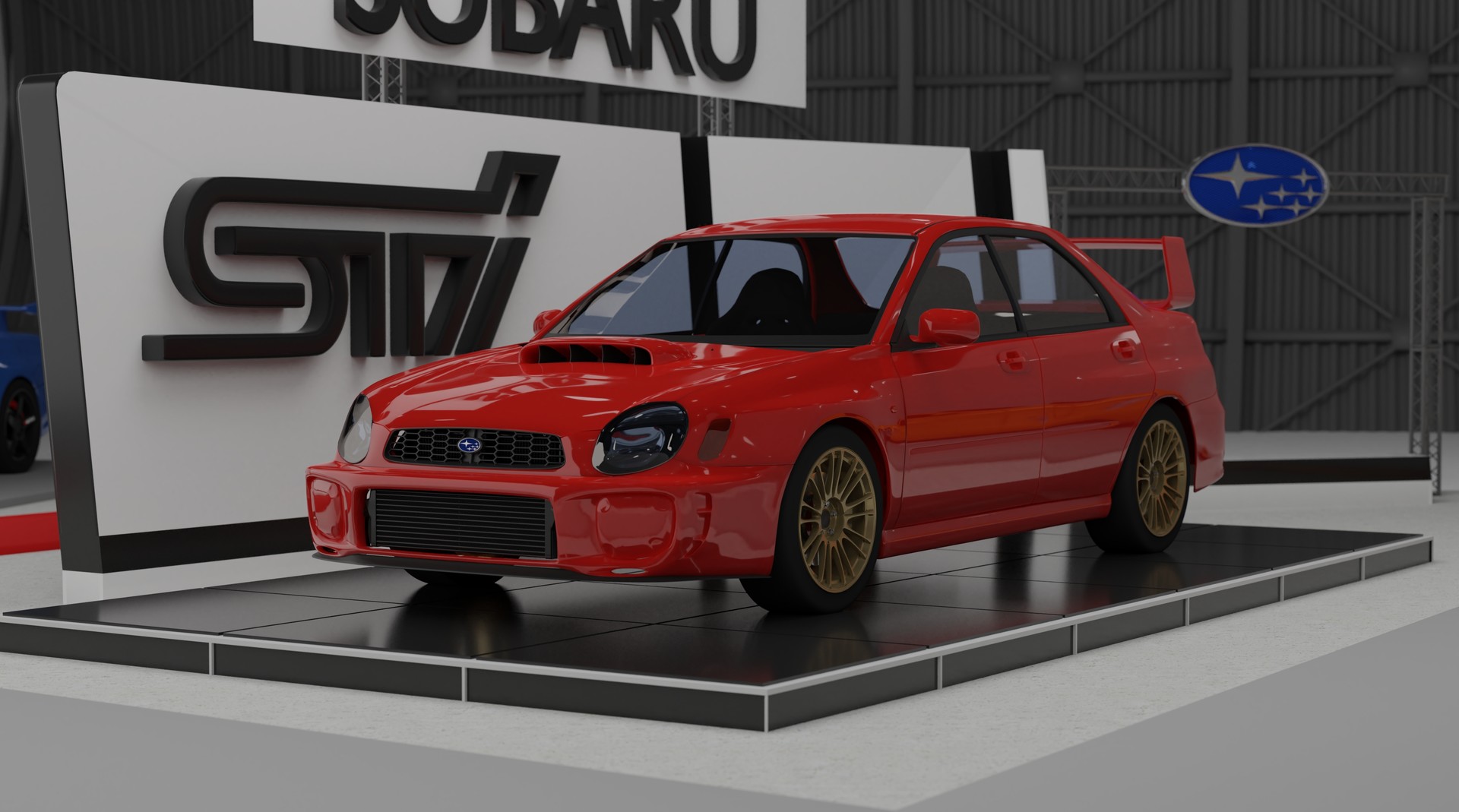 ArtStation - Subaru impreza