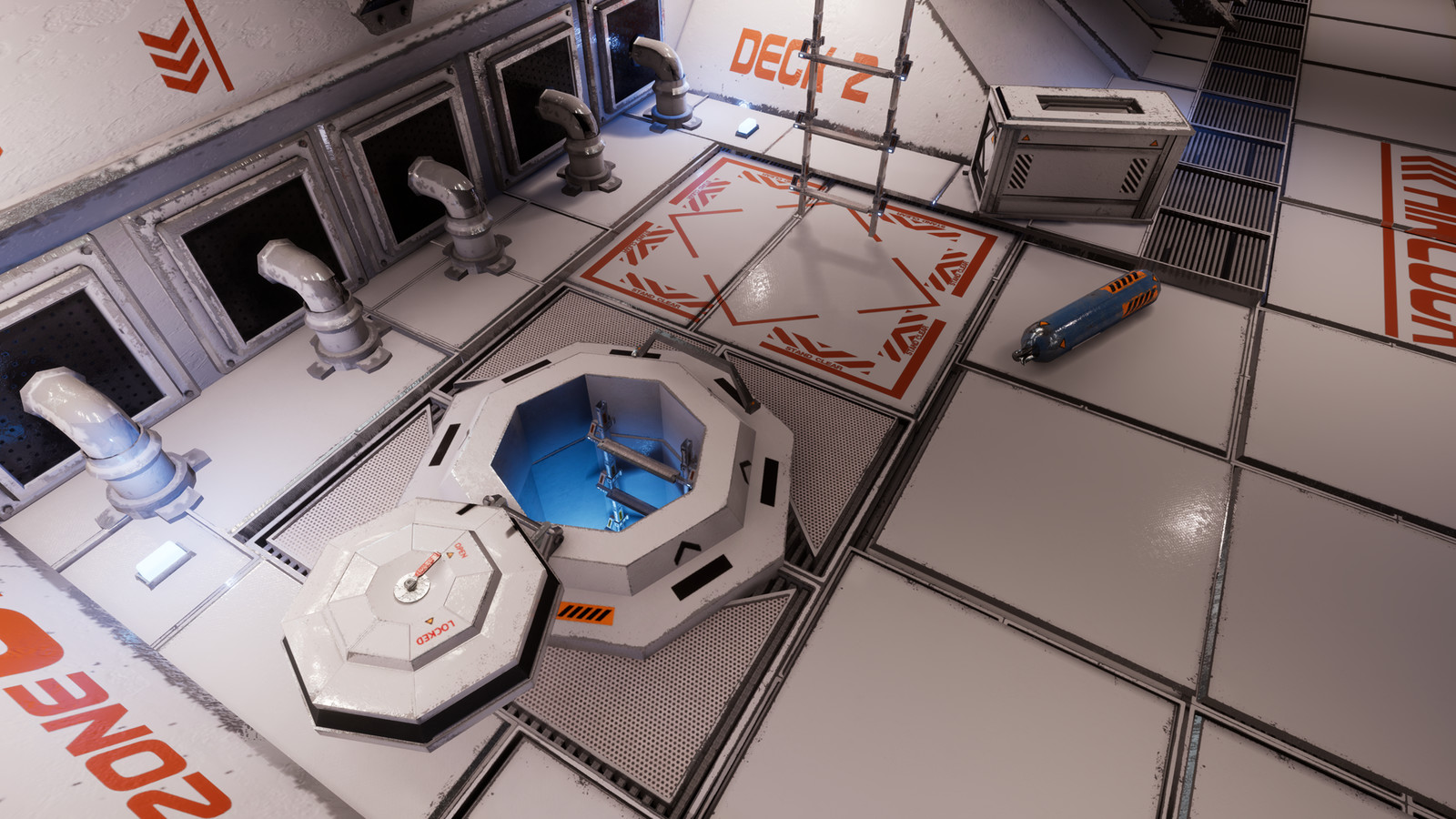 Shaun Williams - Retro Sci-fi Modular Environment Kitbash