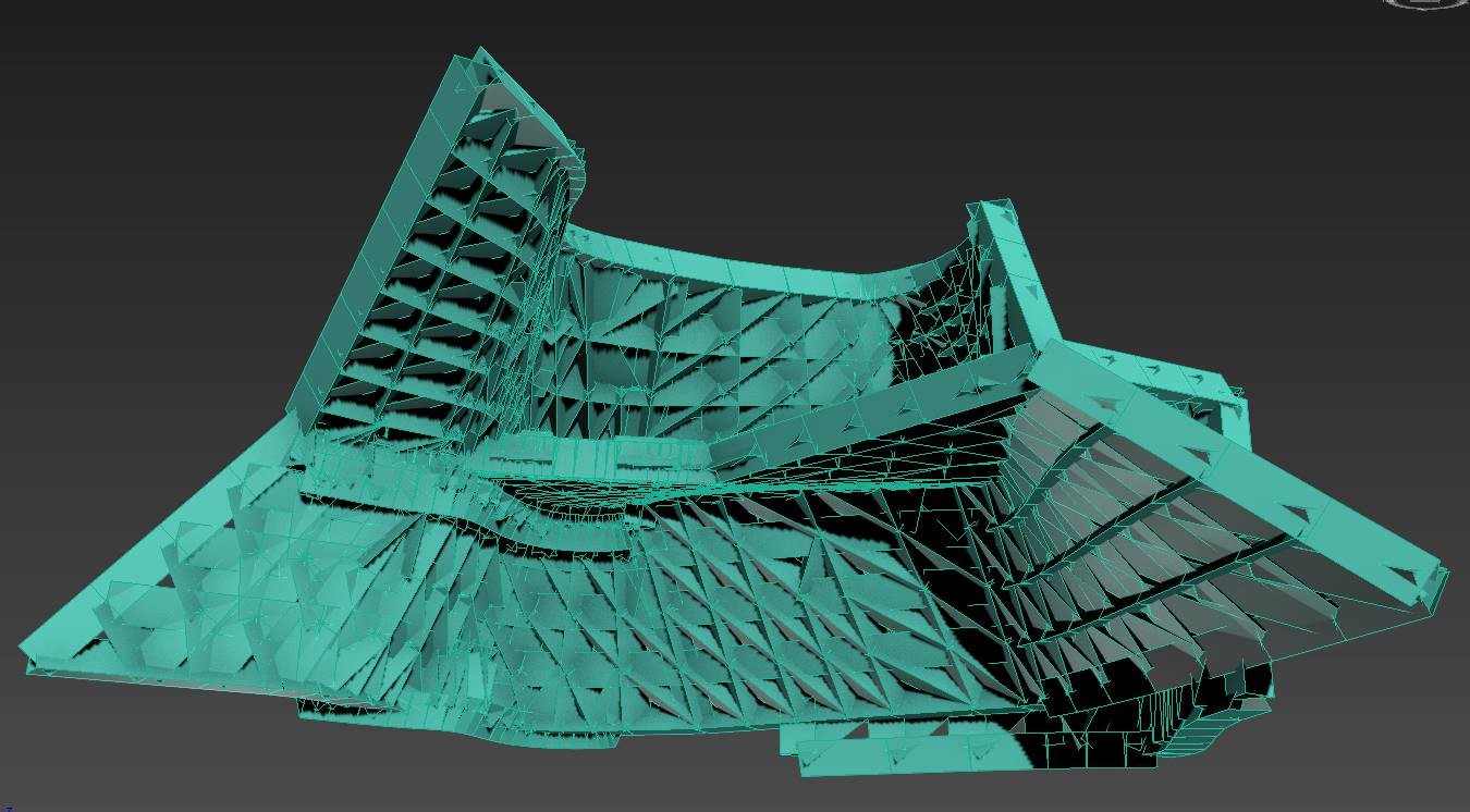 ArtStation - Study for making a complicated shape using 3ds Max