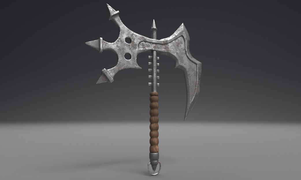 ArtStation - Prop_Axe