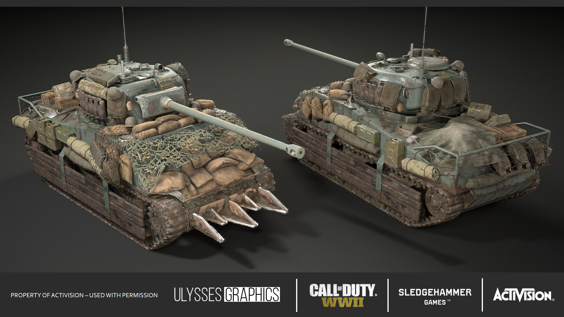 Vadym Hetiuk - Call of Duty: World War II | Sherman Tank