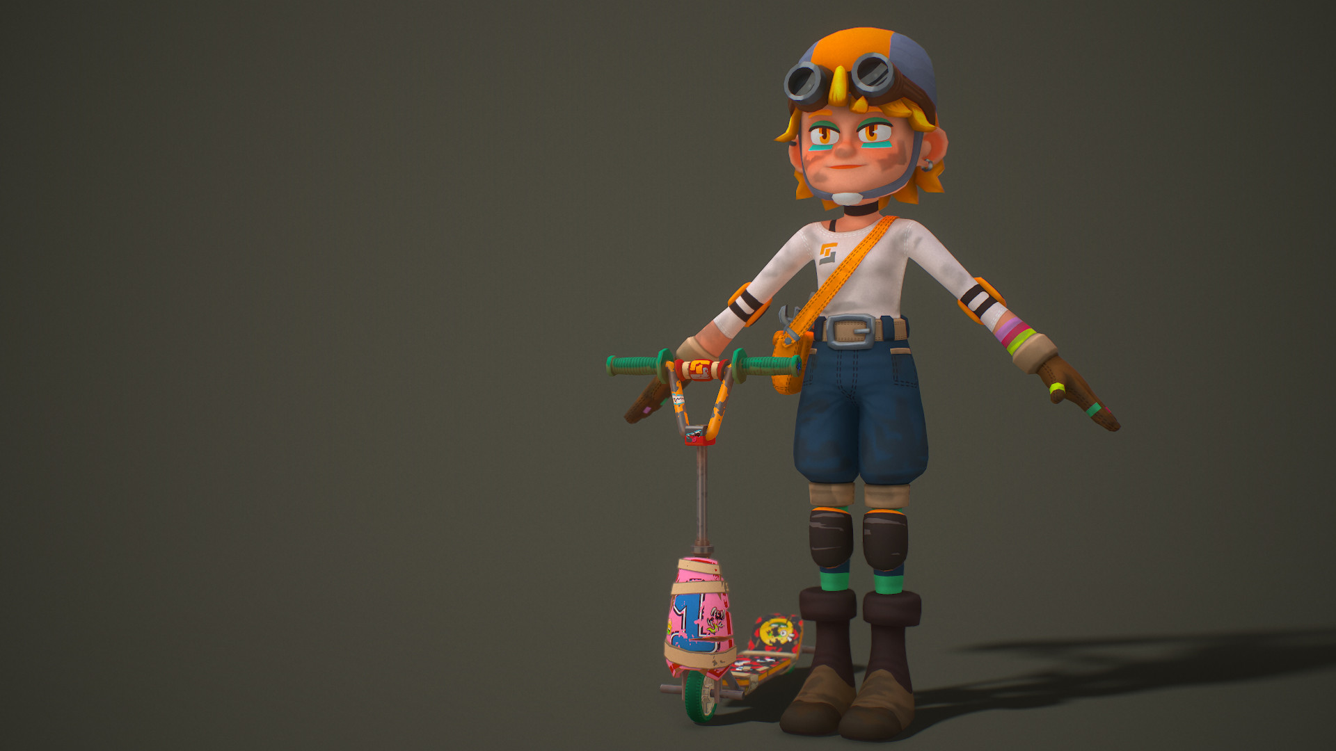 Jason Fitzpatrick - Crayola Scoot Characters.