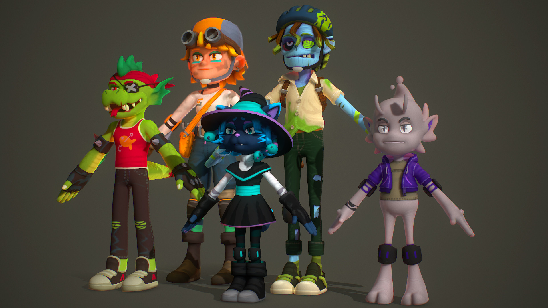 Jason Fitzpatrick - Crayola Scoot Characters.