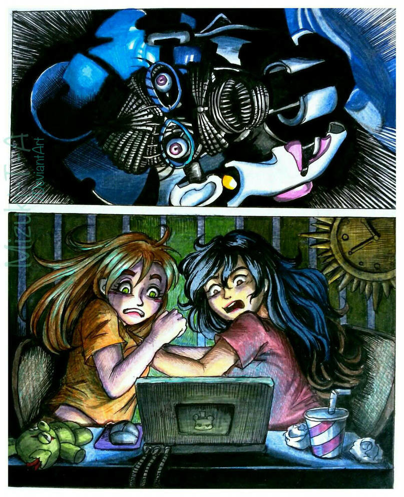 ArtStation - FNaF SL fanart, Mizuki- T-A