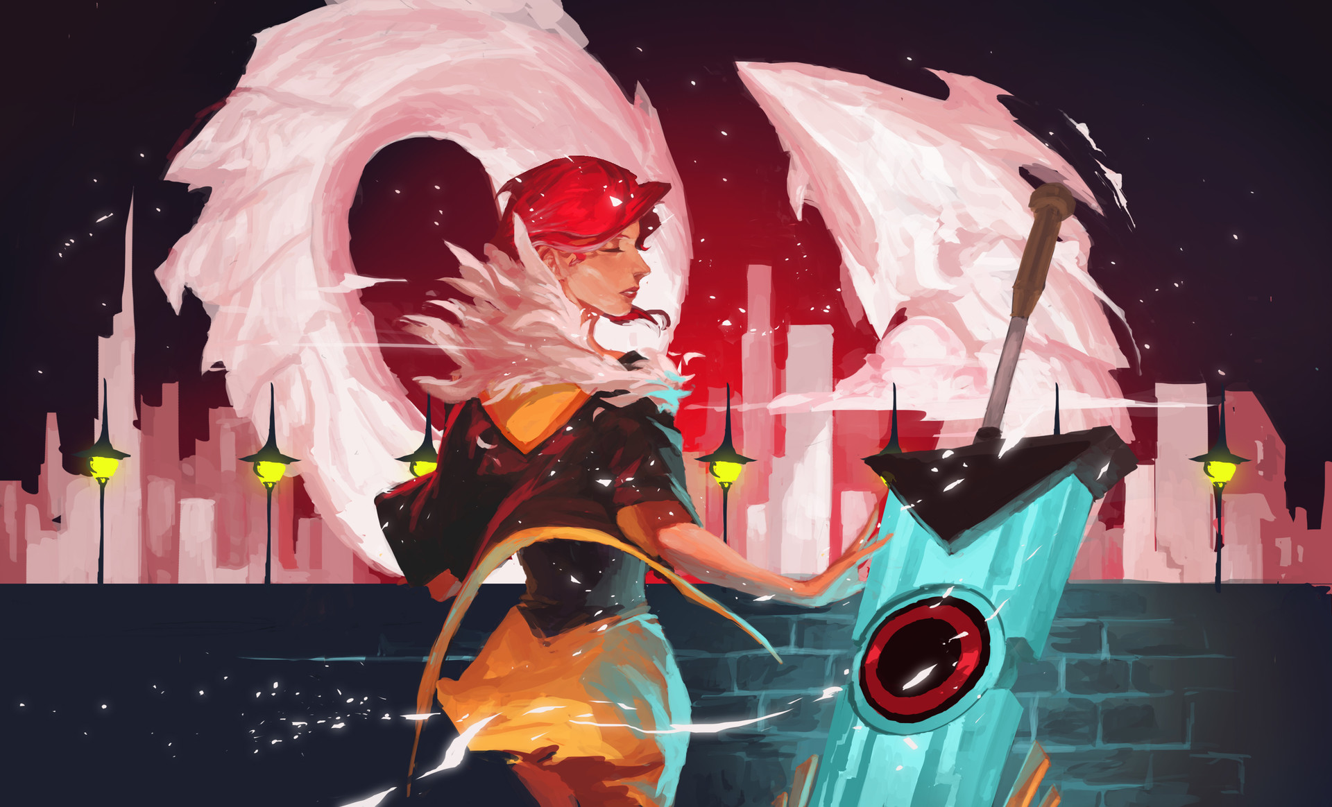 Transistor Game Concept Art