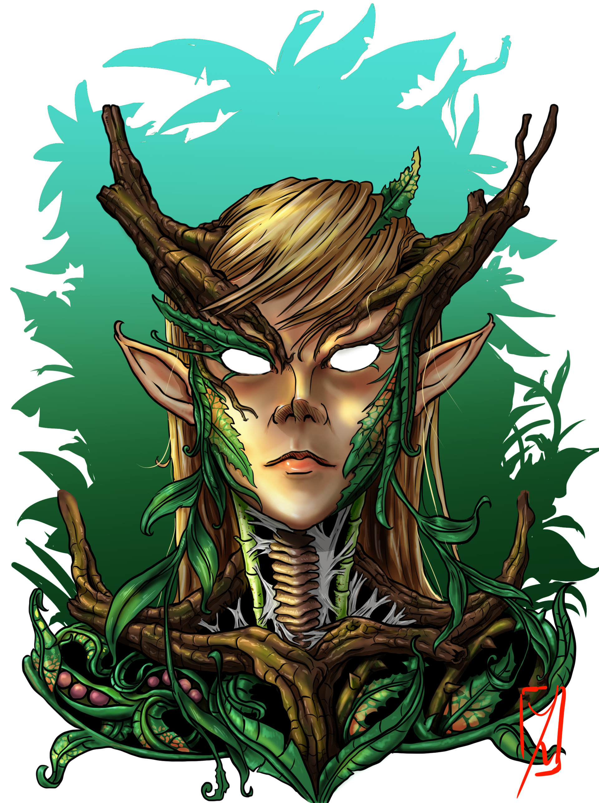 ArtStation - forest guardian fairy