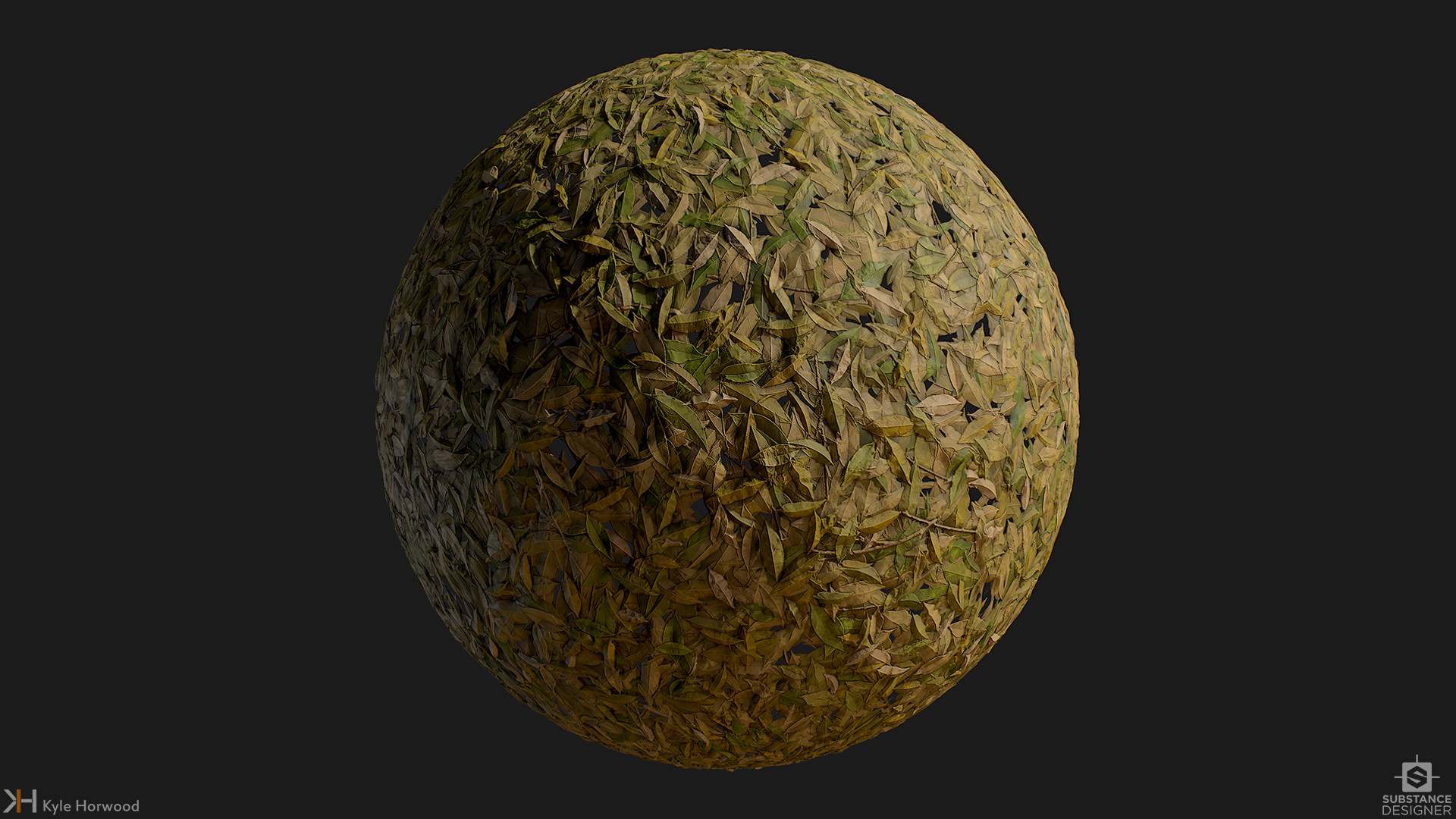 ArtStation - Dried Fallen Leaves