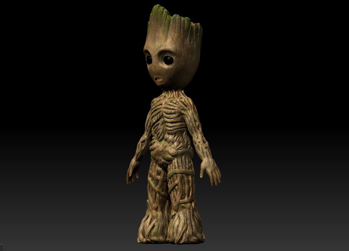 ArtStation - Character design - Baby Groot
