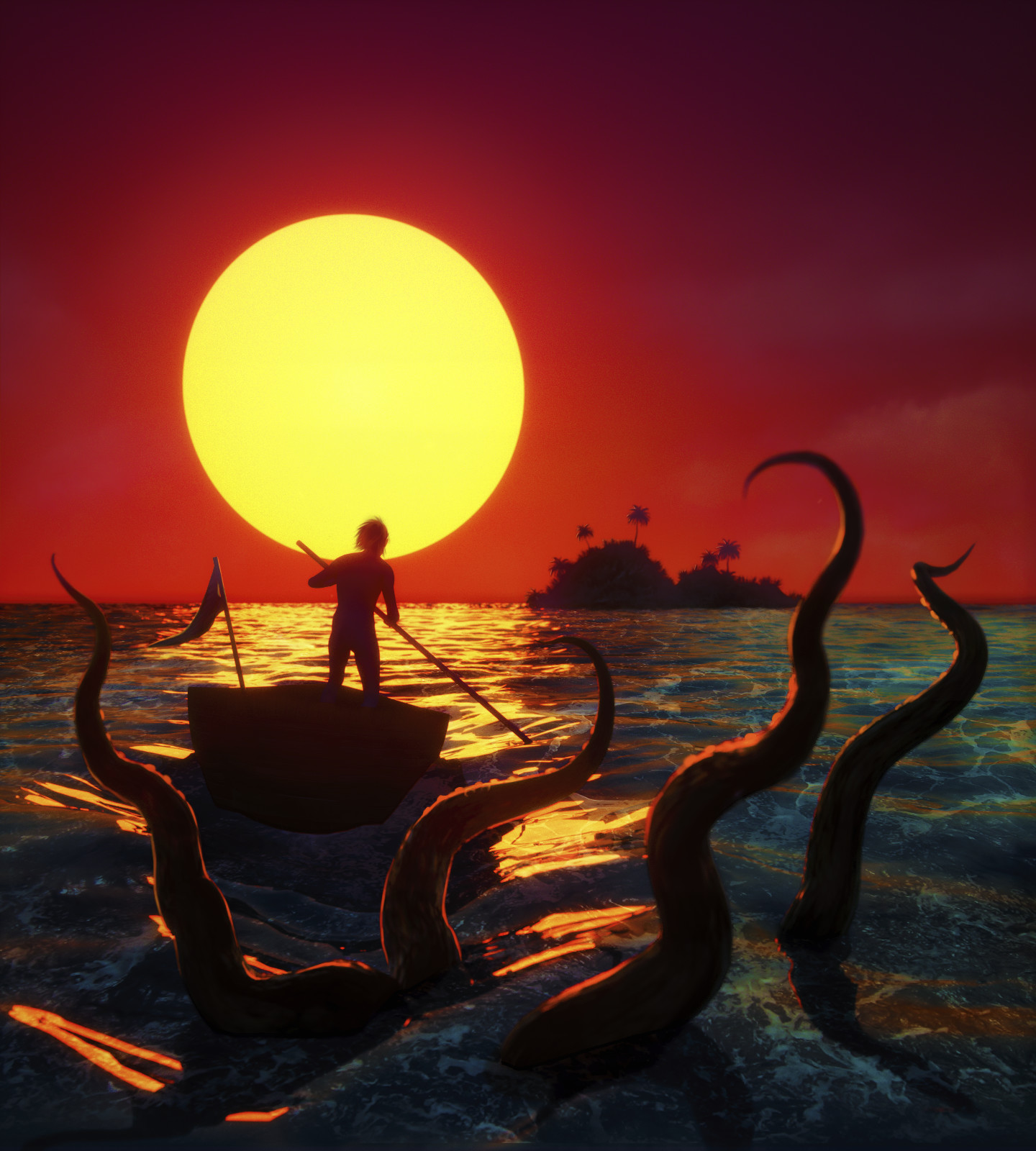 ArtStation - ーendless sea ー