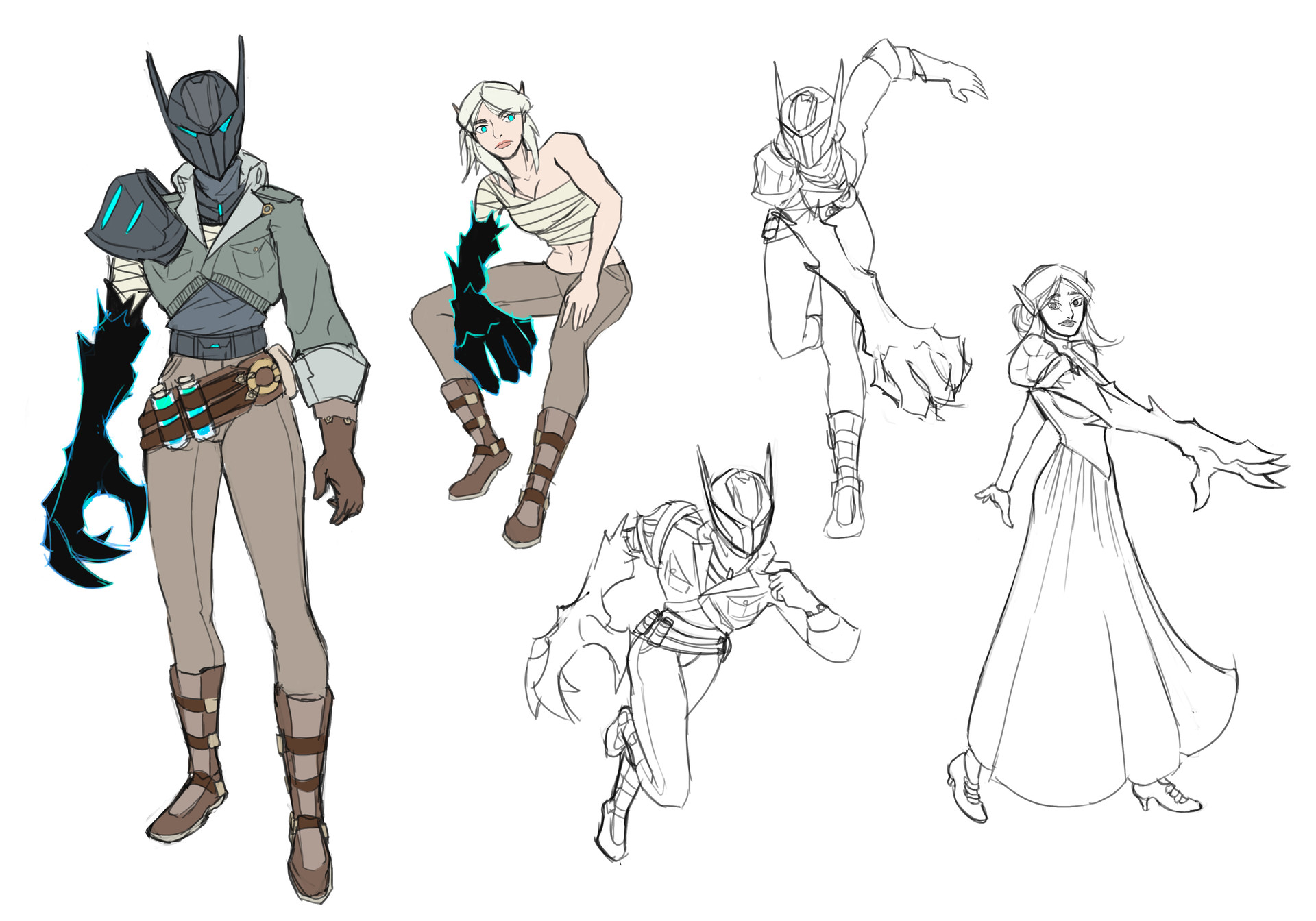 ArtStation - Victorian Elf Character Concept