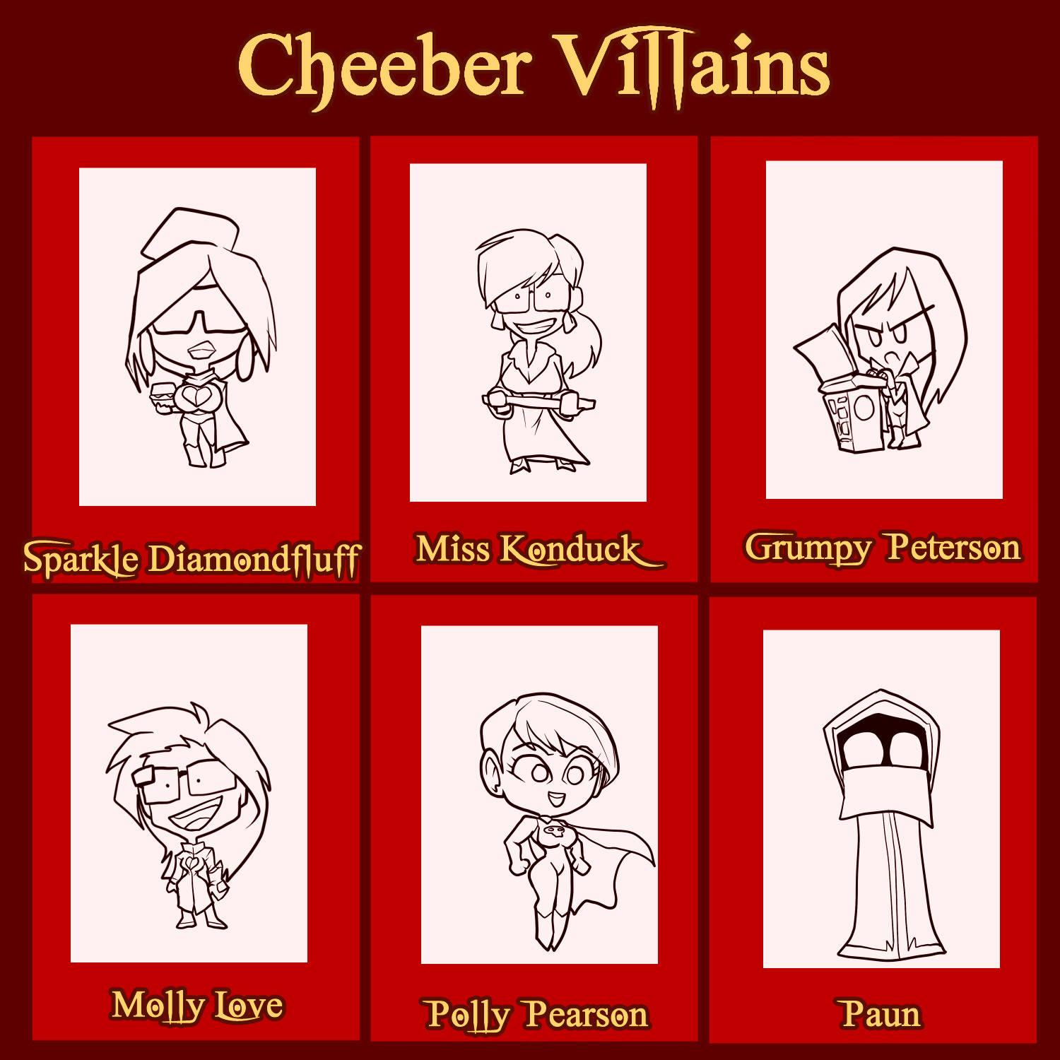 ArtStation - Cheeber Villains