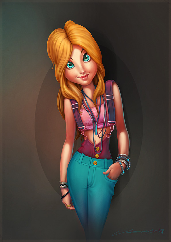 ArtStation - girl