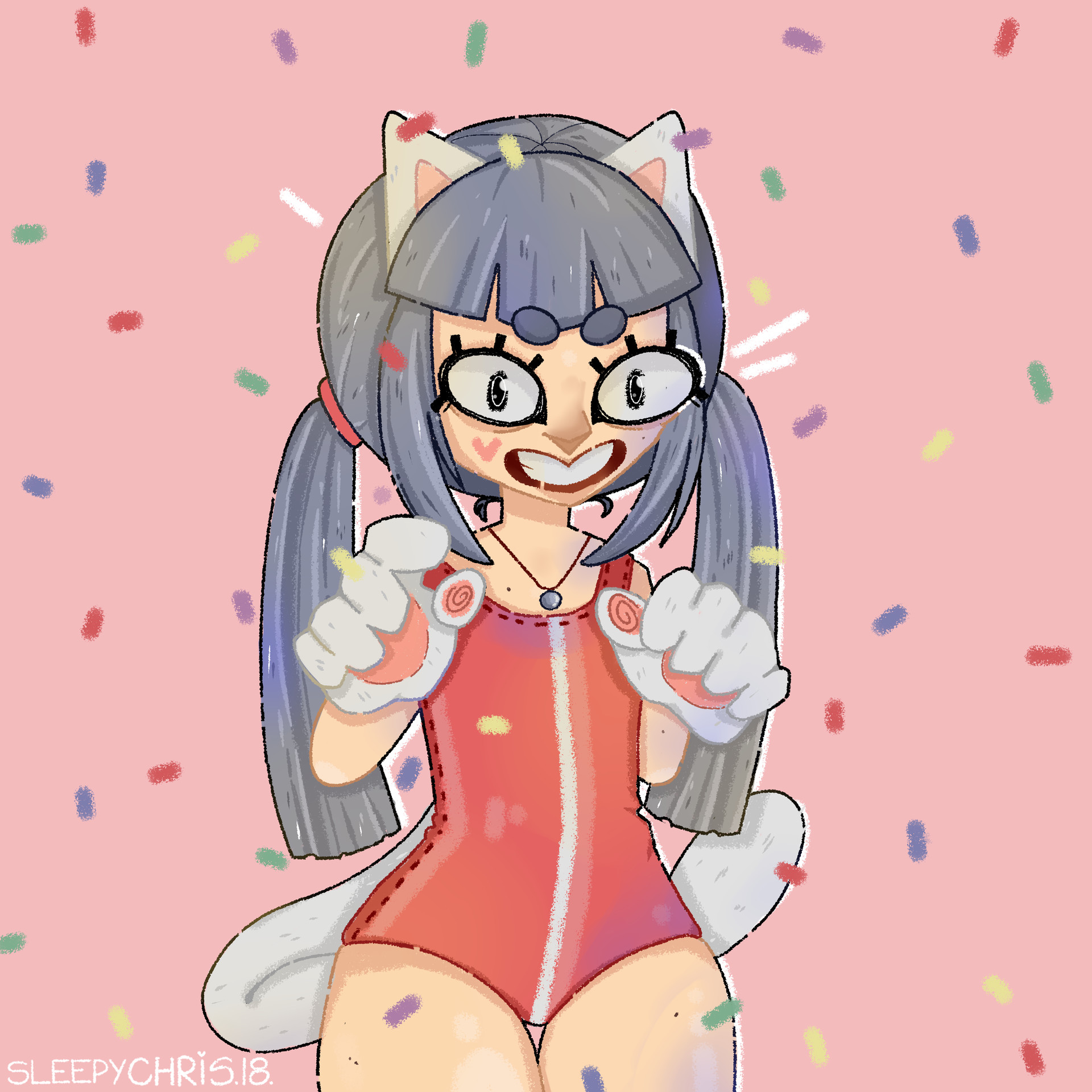 ArtStation - Crazy Neko