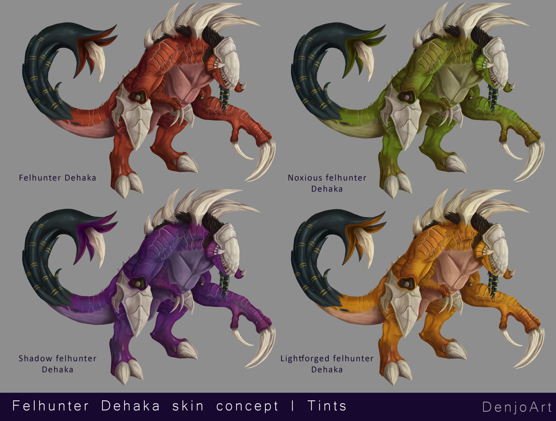 Felhunter Dehaka fan skin concept : r/heroesofthestorm
