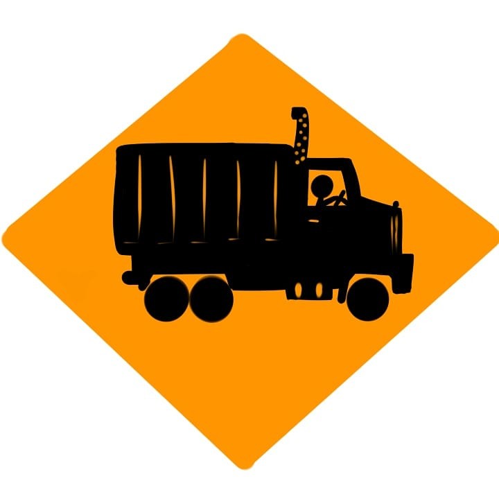 ArtStation - Truck driver logo