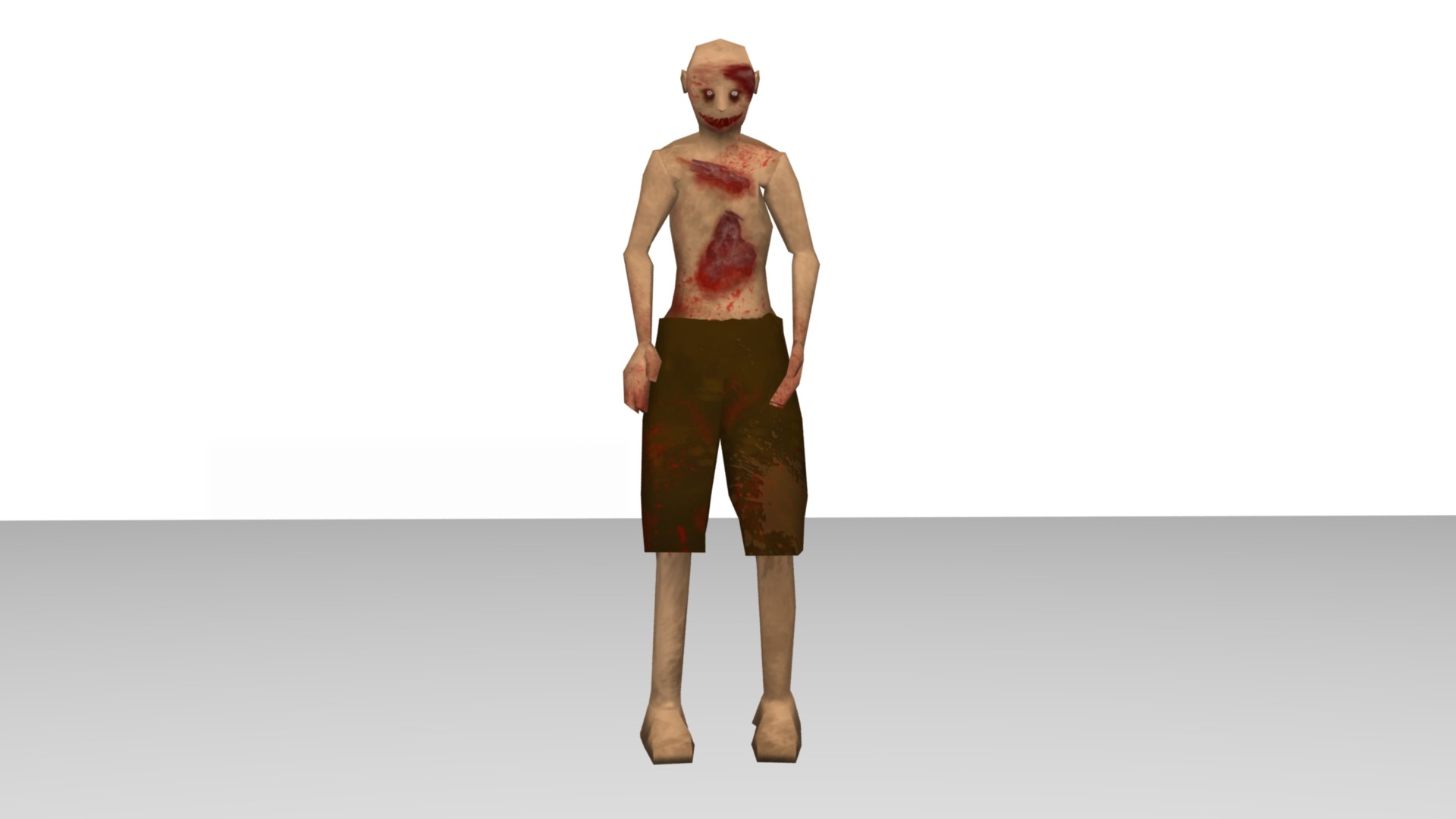 ArtStation - Zombie 3D Low Poly
