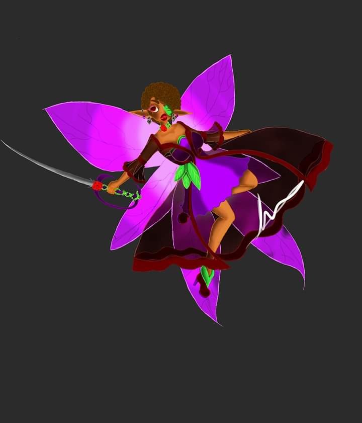 ArtStation - Fairy warrior