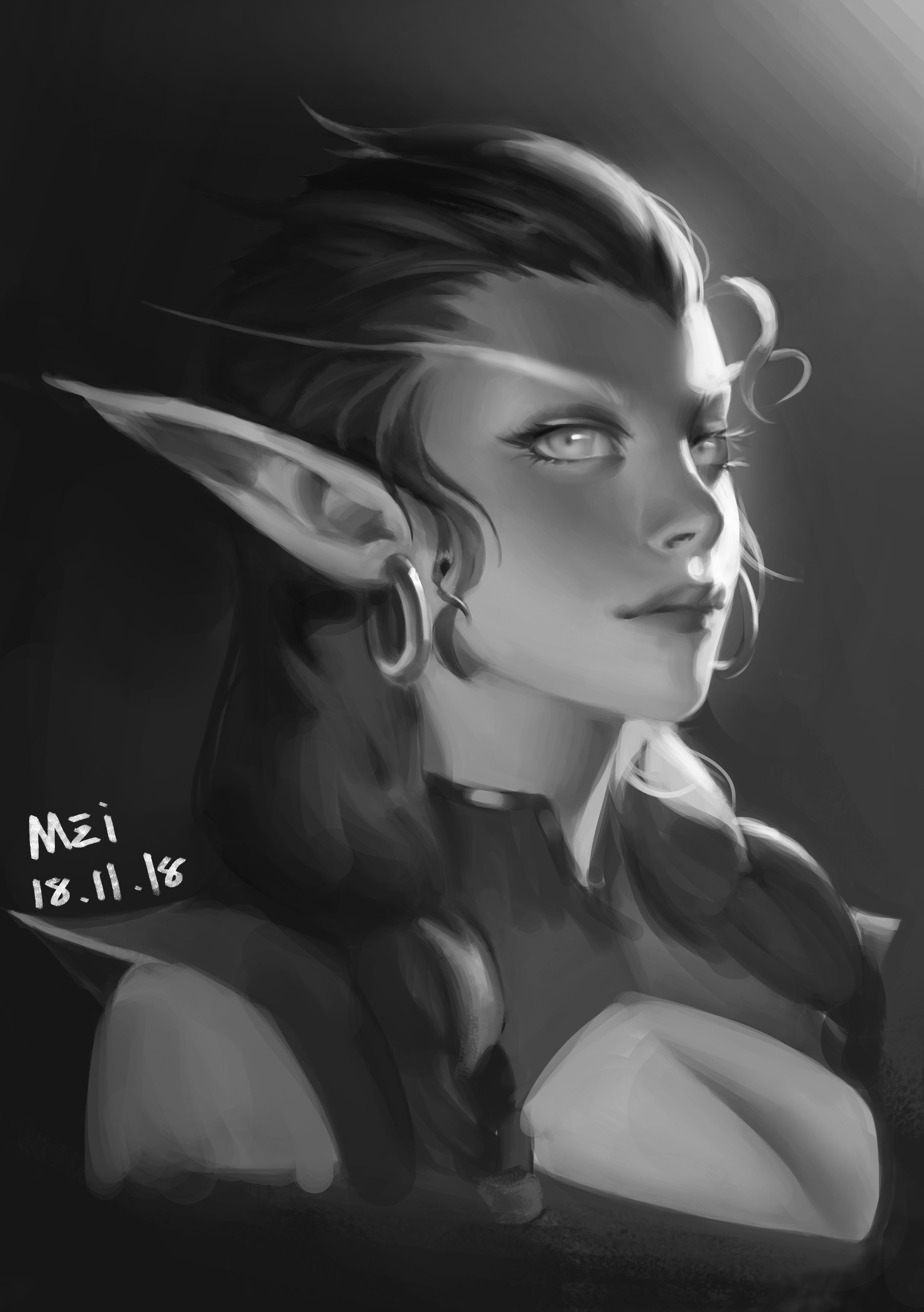ArtStation - Night elf