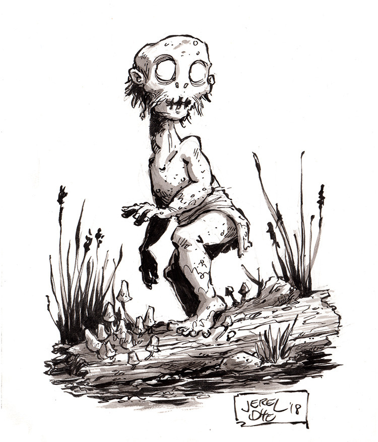 Jerel Dye - INKTOBER Series 2018