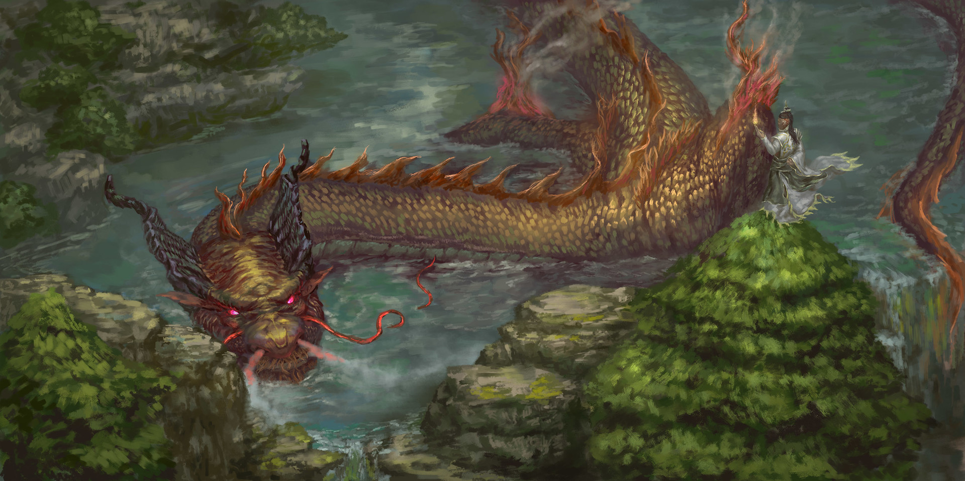 Big Koi by Xiondueng Li : r/ImaginaryDragons