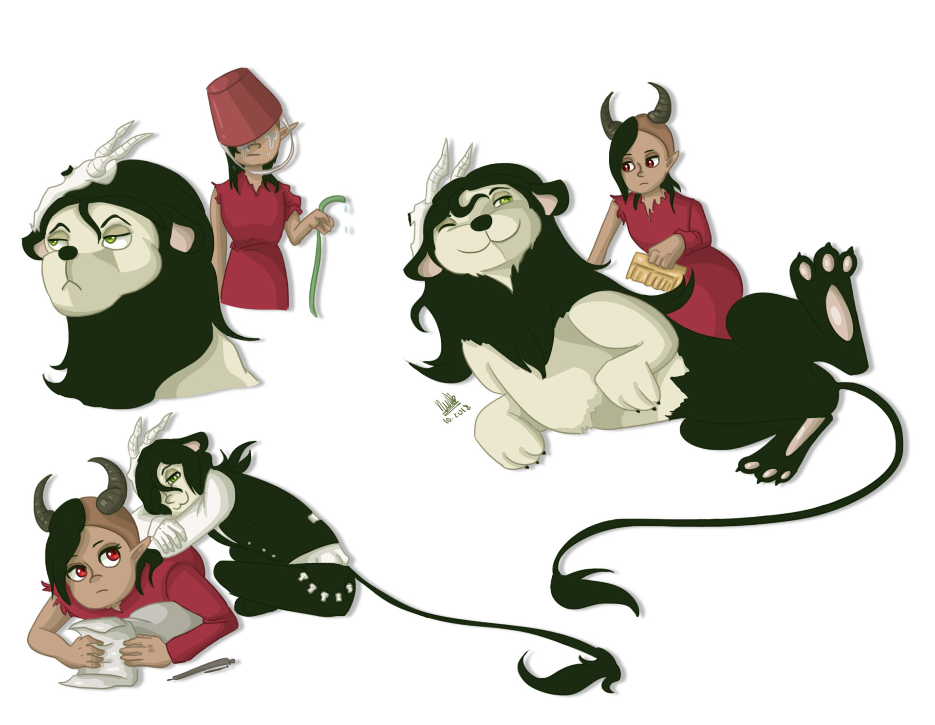 ArtStation - Marbas and Demonion