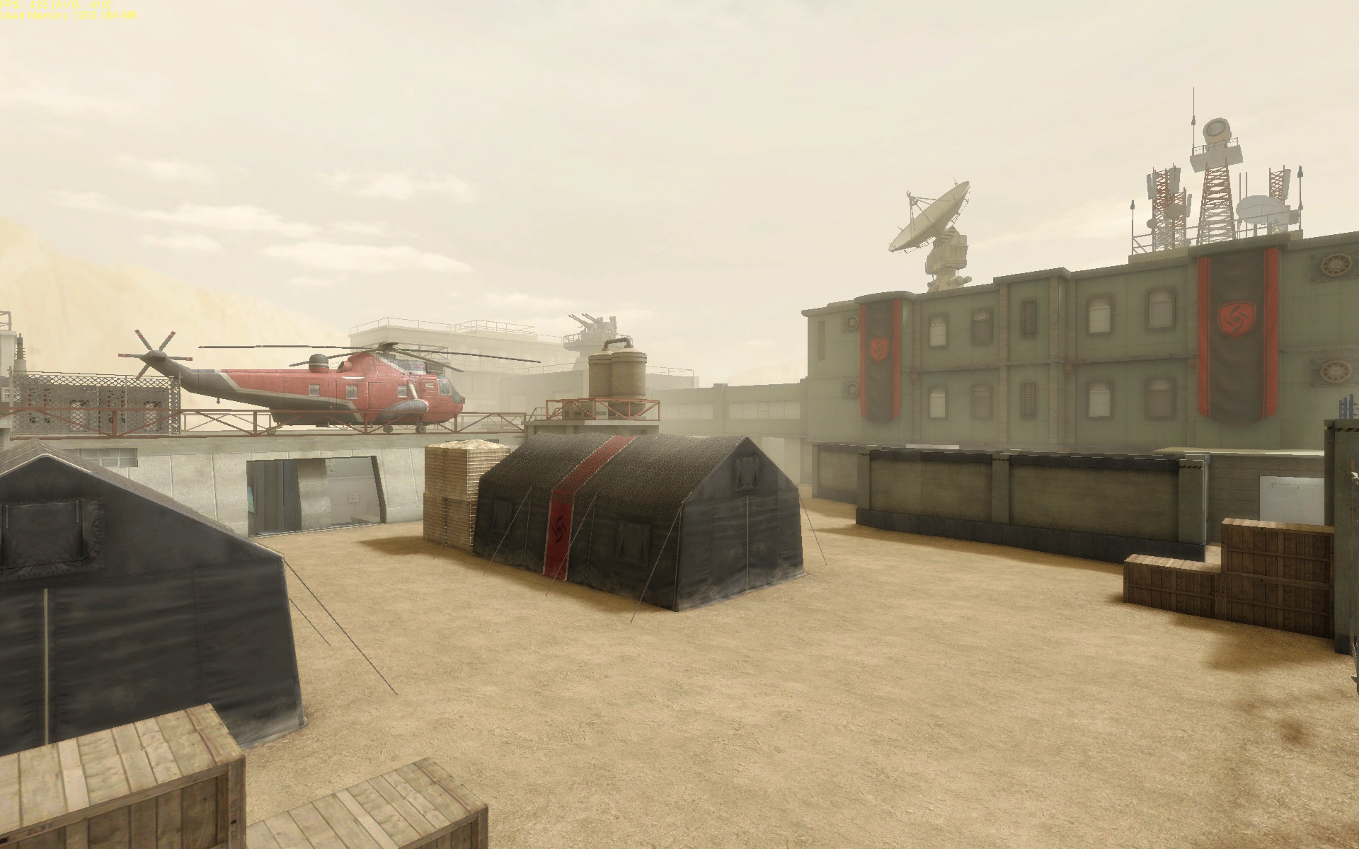 ArtStation - desert military base