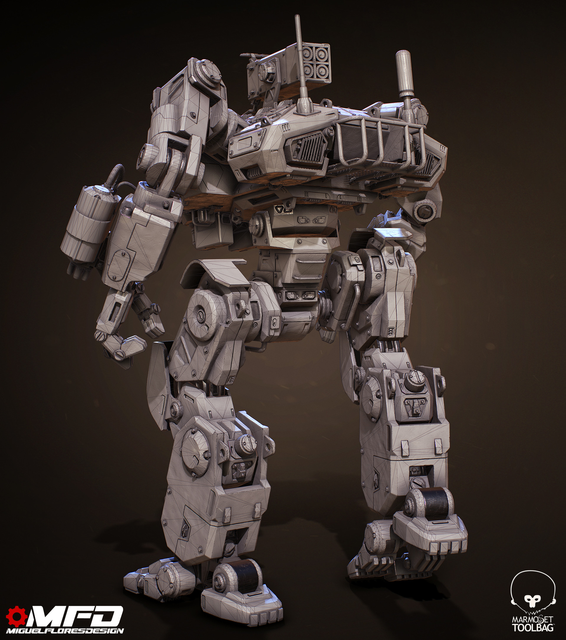 Miguel Angel Flores Moreno - Sentinel Robot