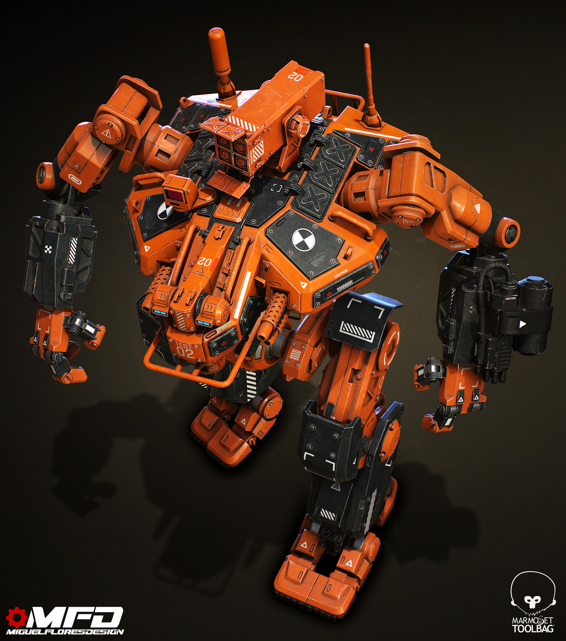 Miguel Angel Flores Moreno - Sentinel Robot