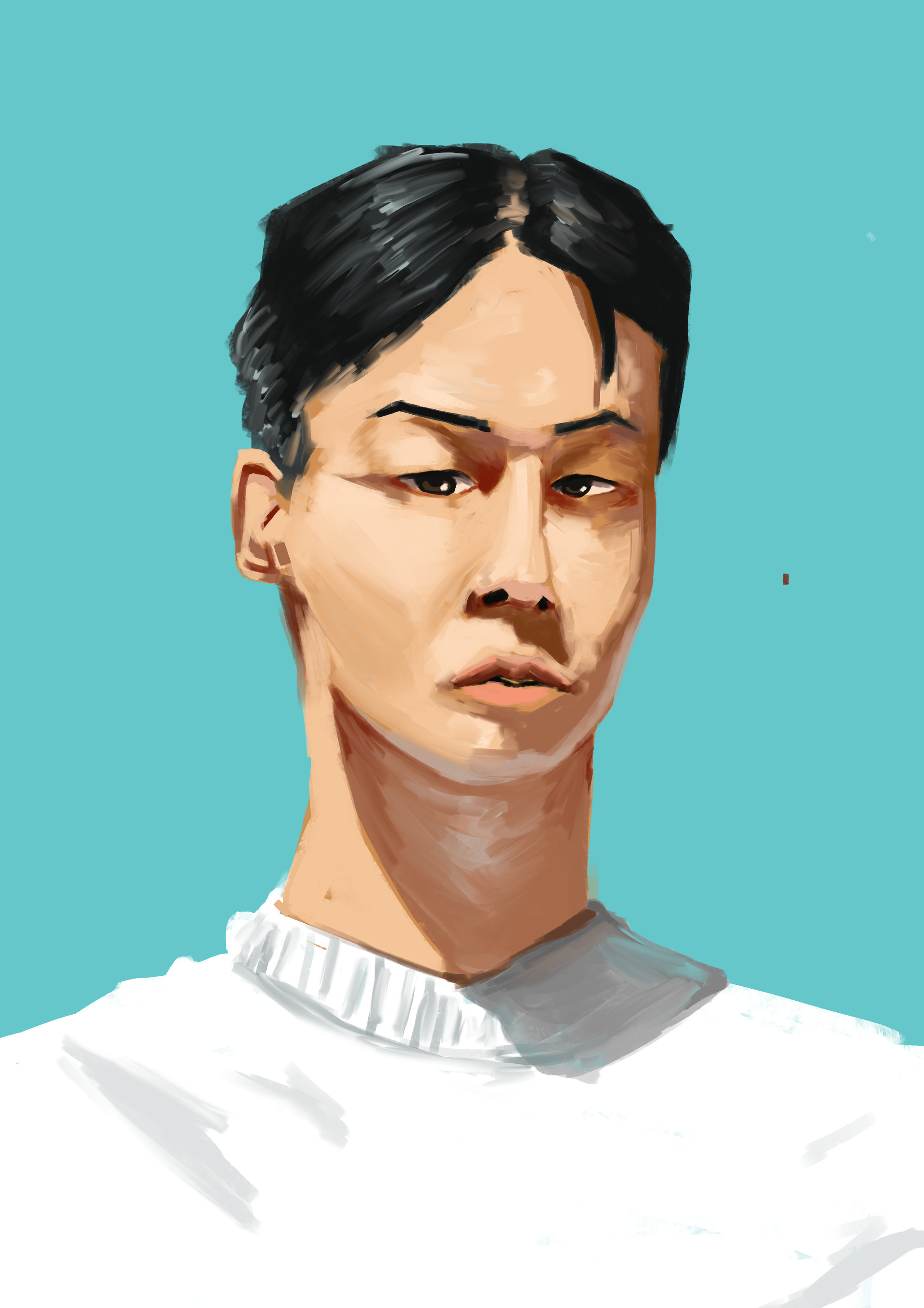 ArtStation - Portrait test asian man