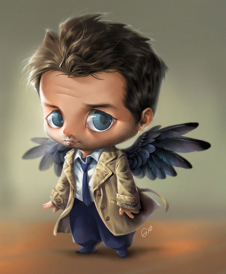 Supernatural Gabriel Chibi