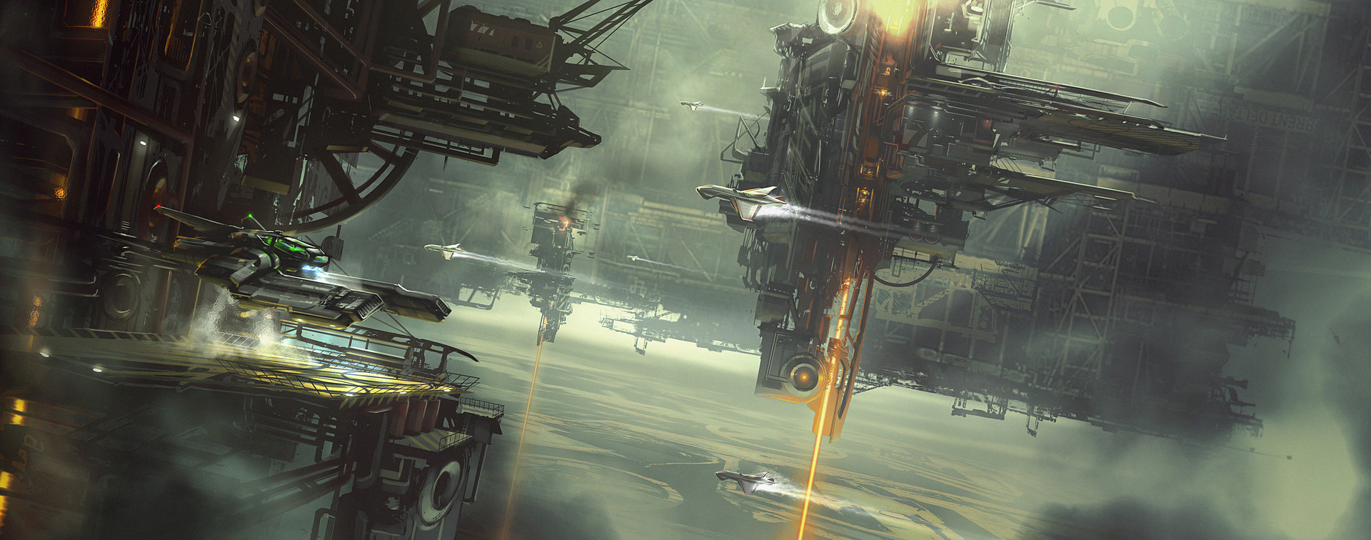 ArtStation - Space Rig Fly By