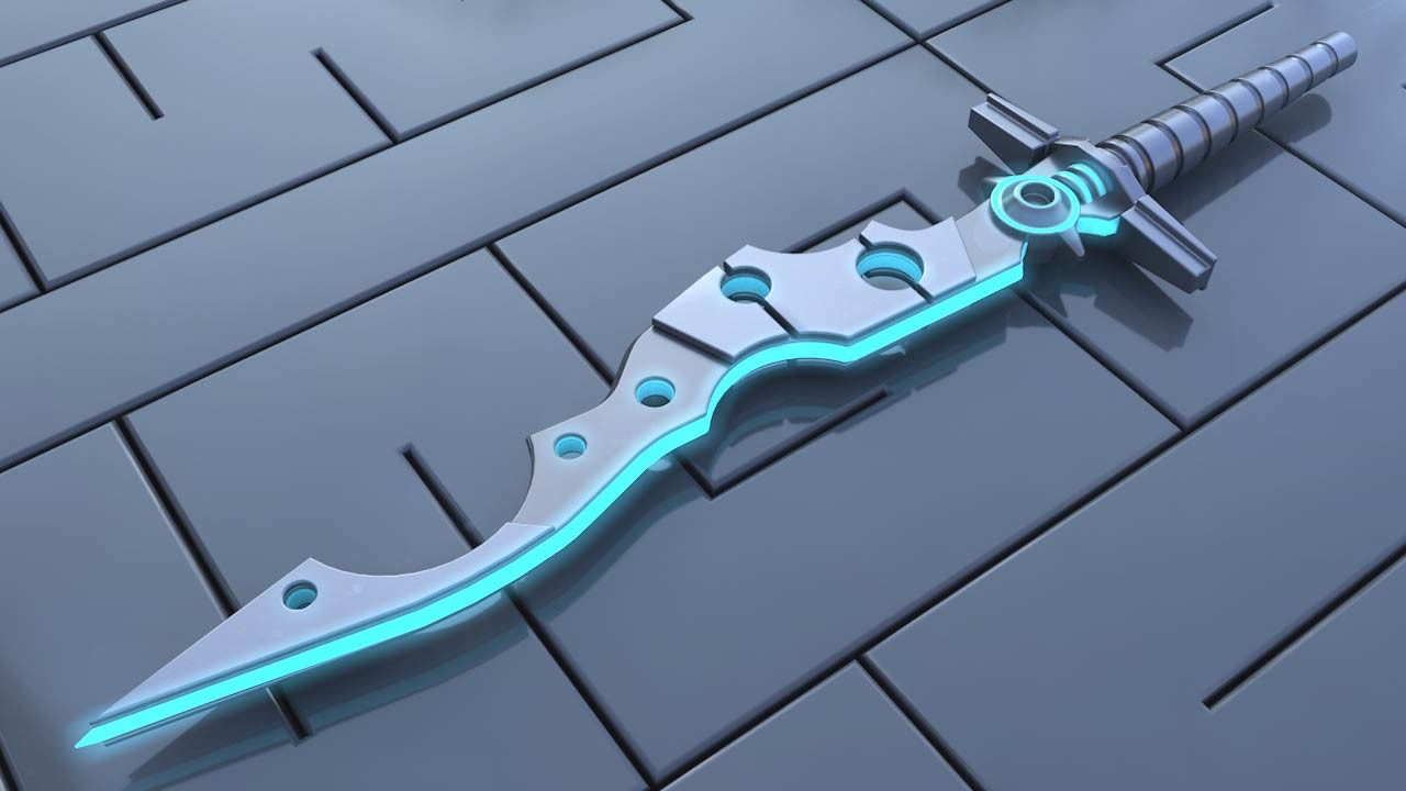 cyber sword design