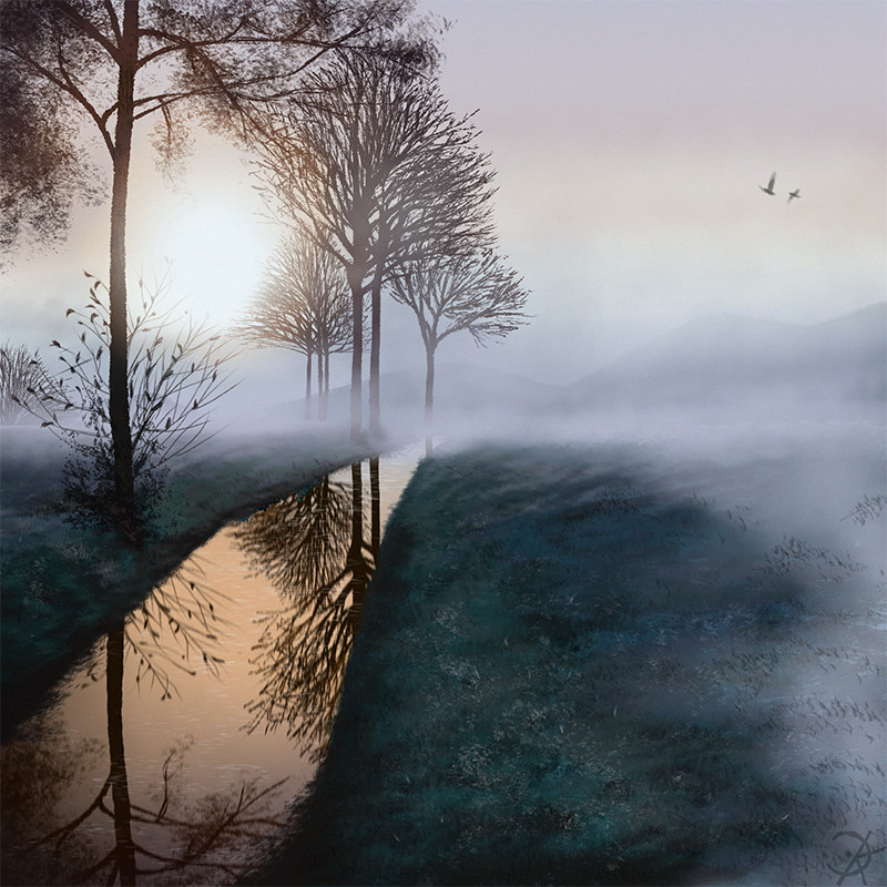 ArtStation - Landscape study