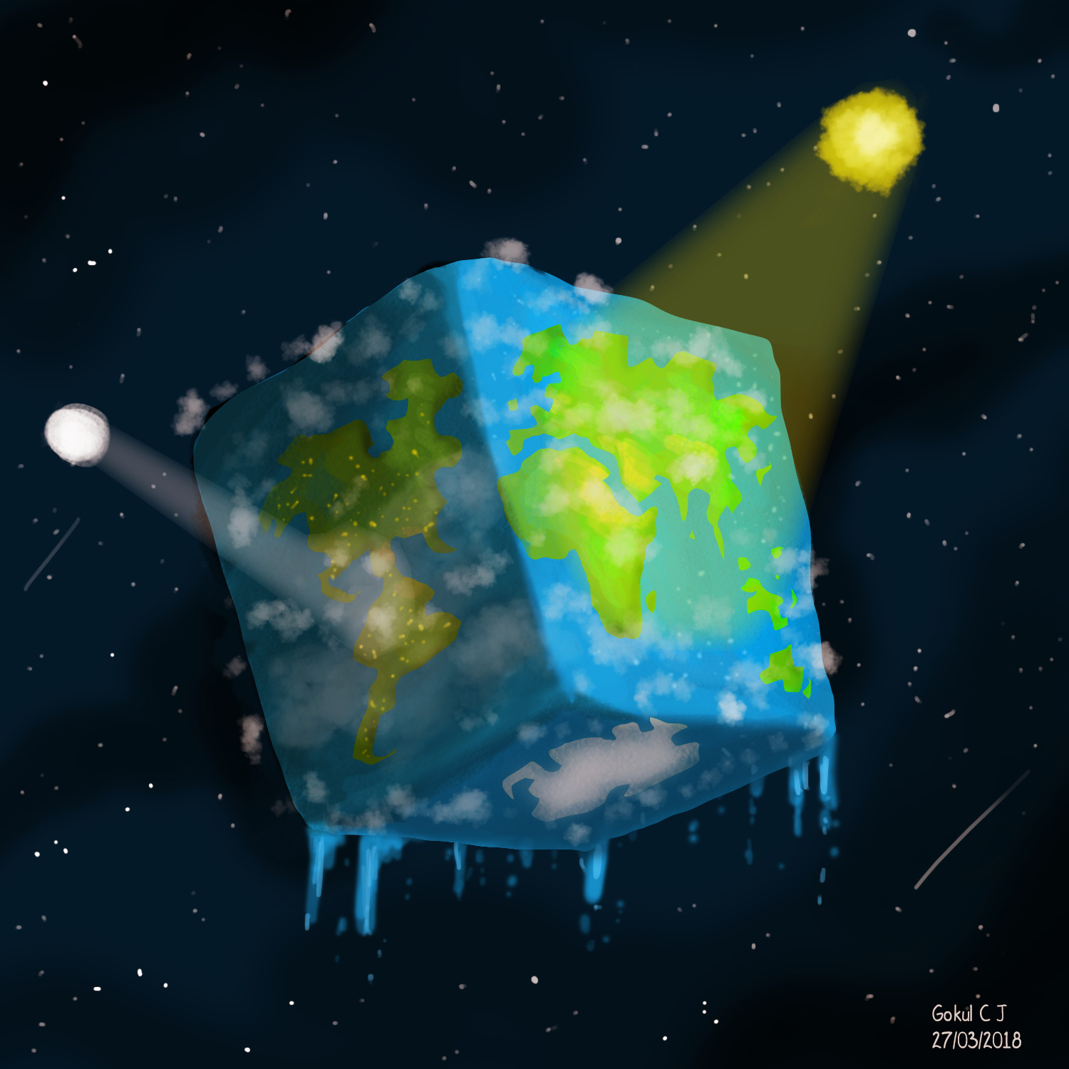 ArtStation - Cuboid Earth Theory