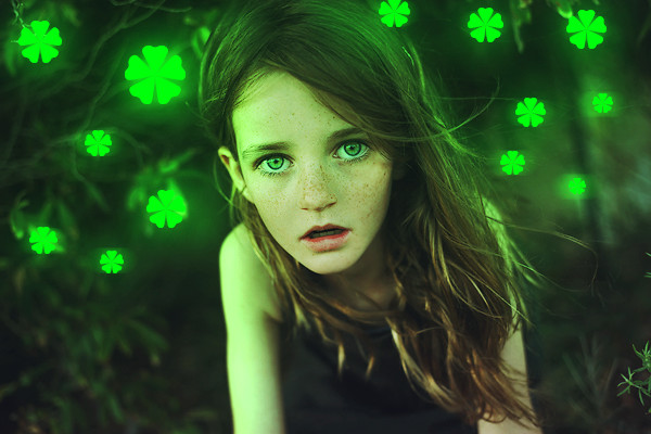 ArtStation - Green Clovers