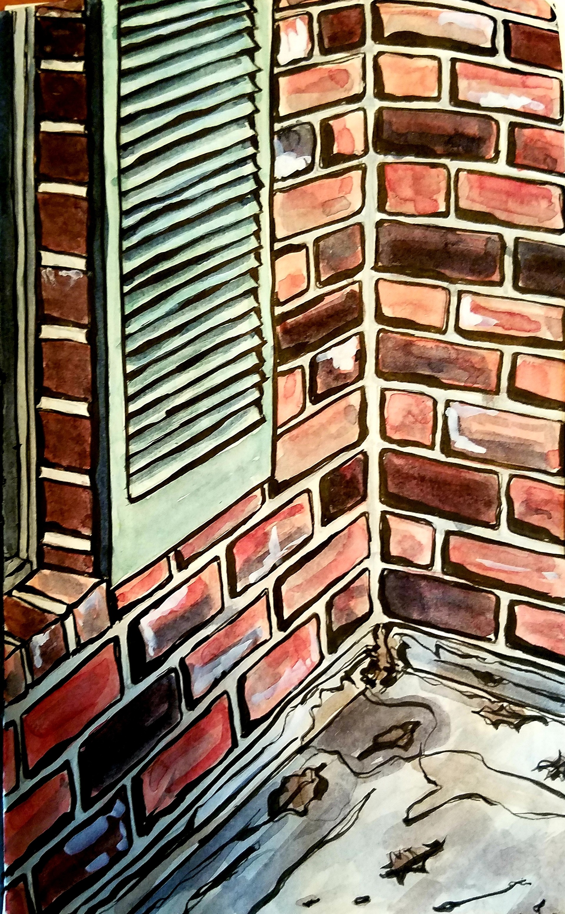 ArtStation - Corner Brick